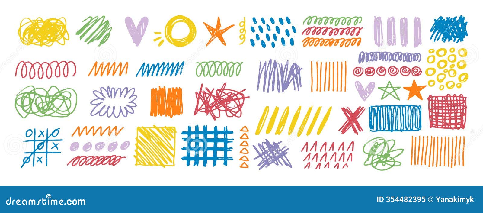 Children S Texture. Best And Brightest Abstract Stars Seamless Pattern ...