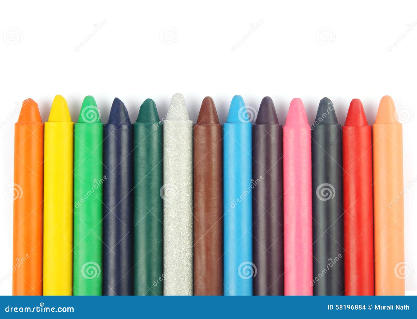 Crayon Pencil stock photo. Image of craft, color, pastel - 58196884