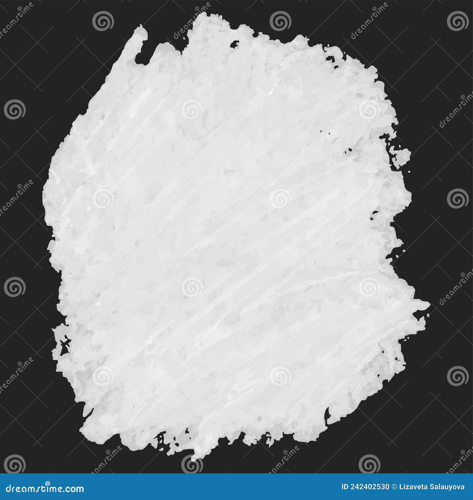 Crayon Scribble Texture Stain Isolated on White Background Stock Vector ...