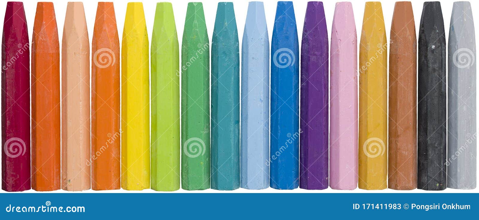 Crayon, shalk color stock image. Image of design, draw - 171411983