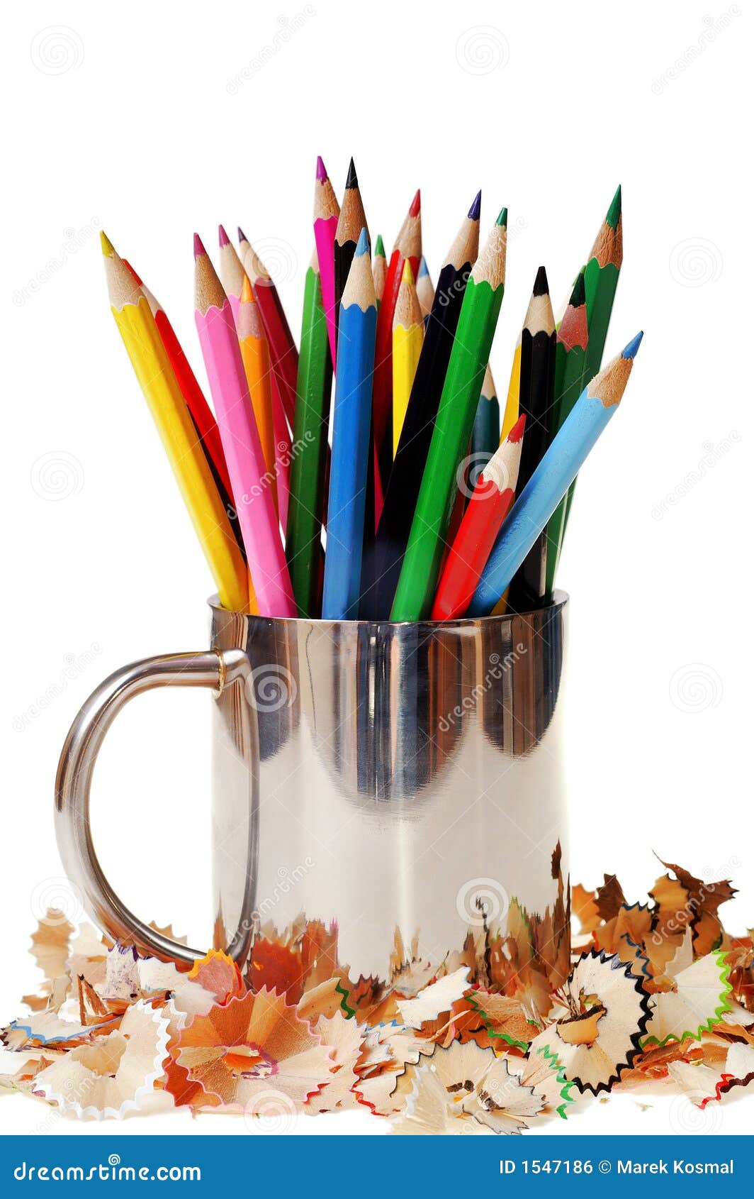 Crayons stock photo. Image of colored, steel, point, crayons - 1547186