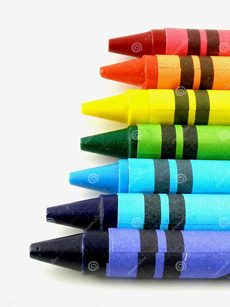 Crayons stock photo. Image of violet, supplies, kindergarten - 230522