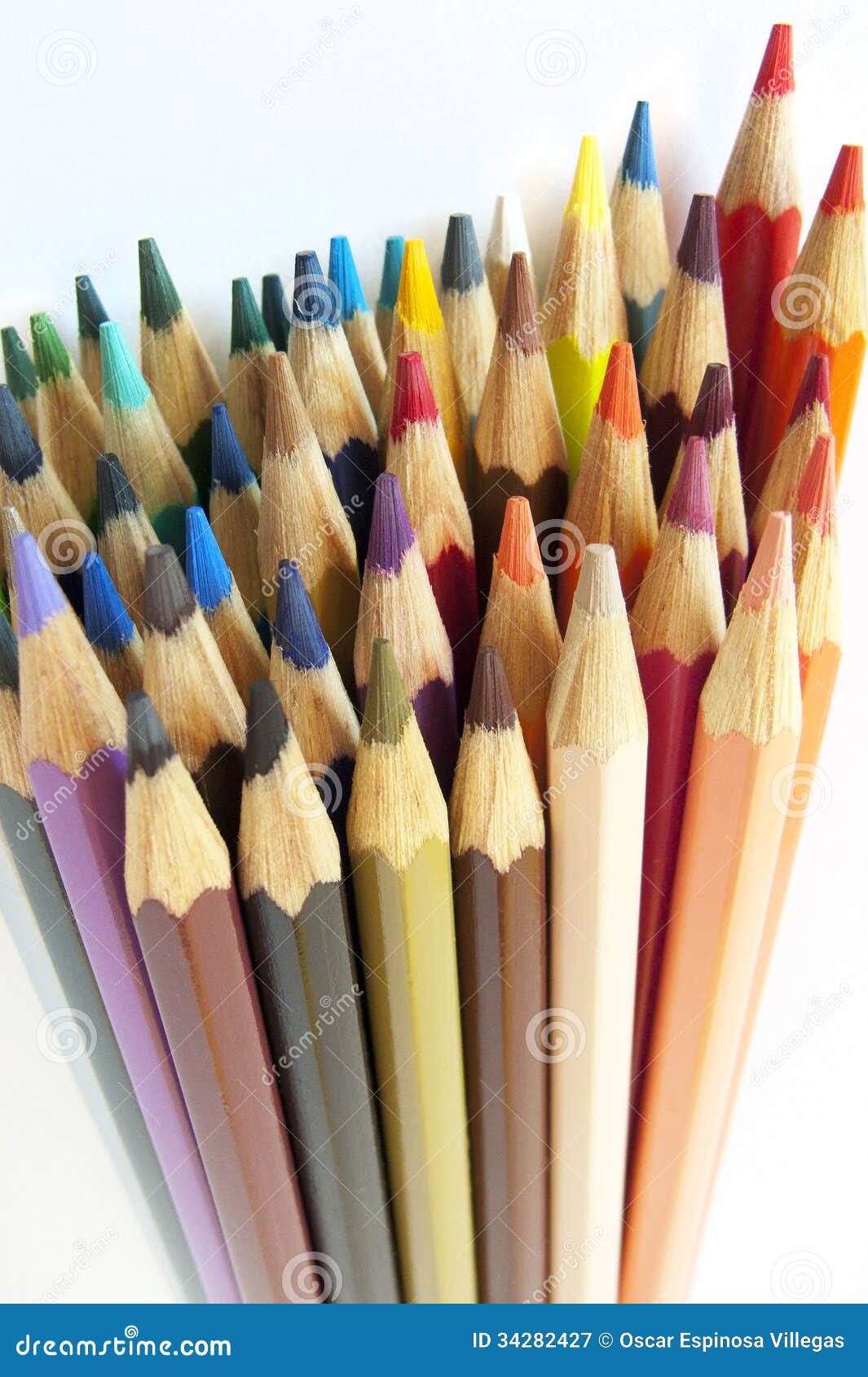 Crayons image stock. Image du instruisez, conception - 34282427