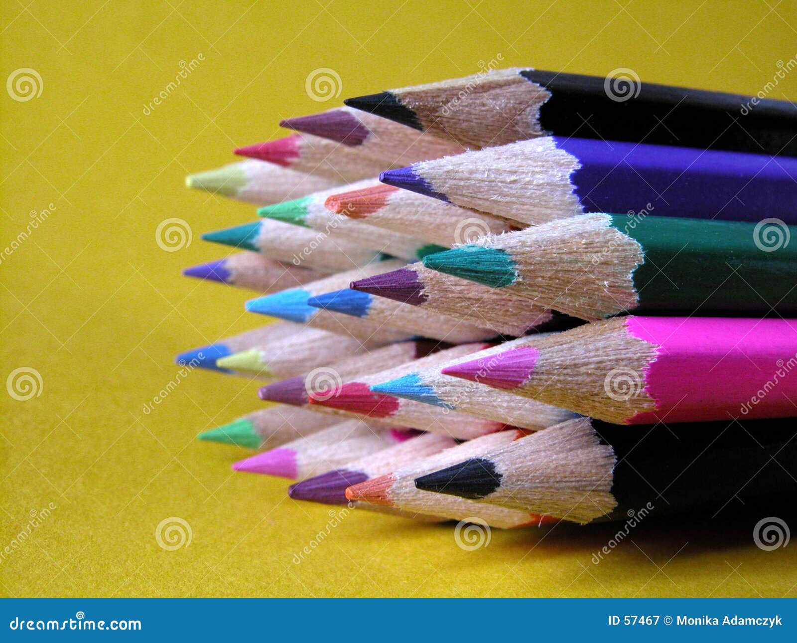 Crayons image stock. Image du crayons, dessin, décrivez - 57467