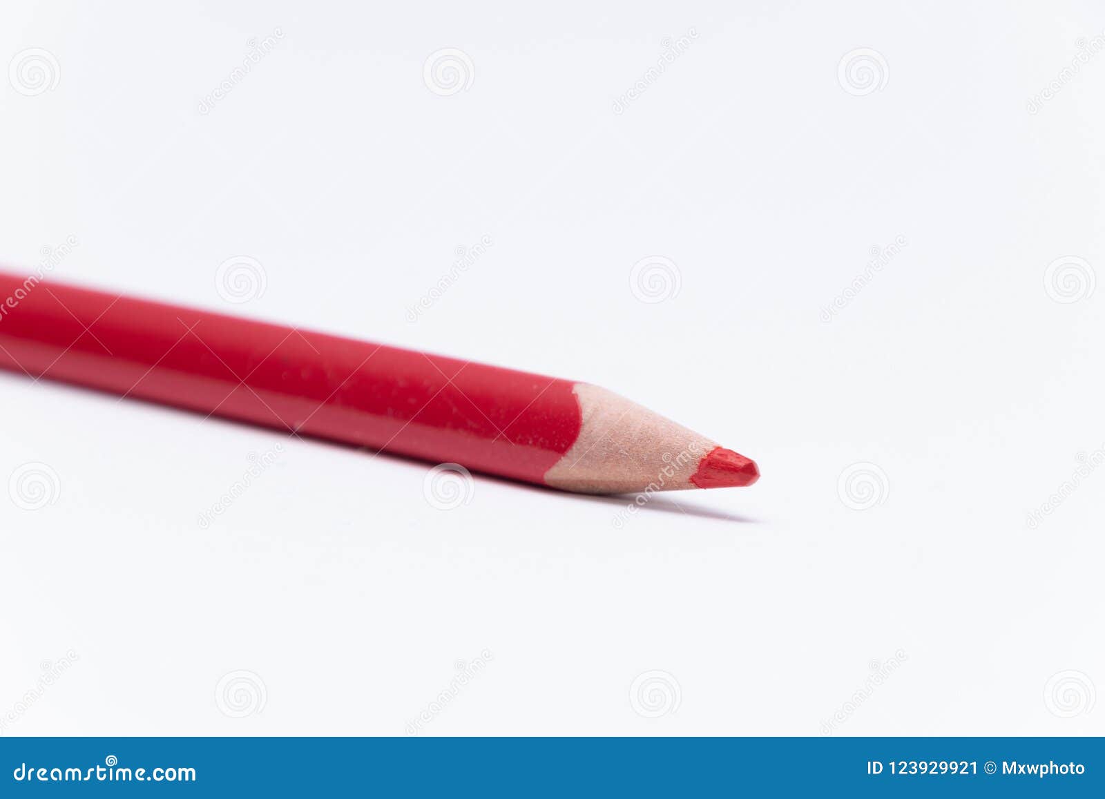 Crayons Colored Pencil in Different Colors Crayon Red Stock Image ...