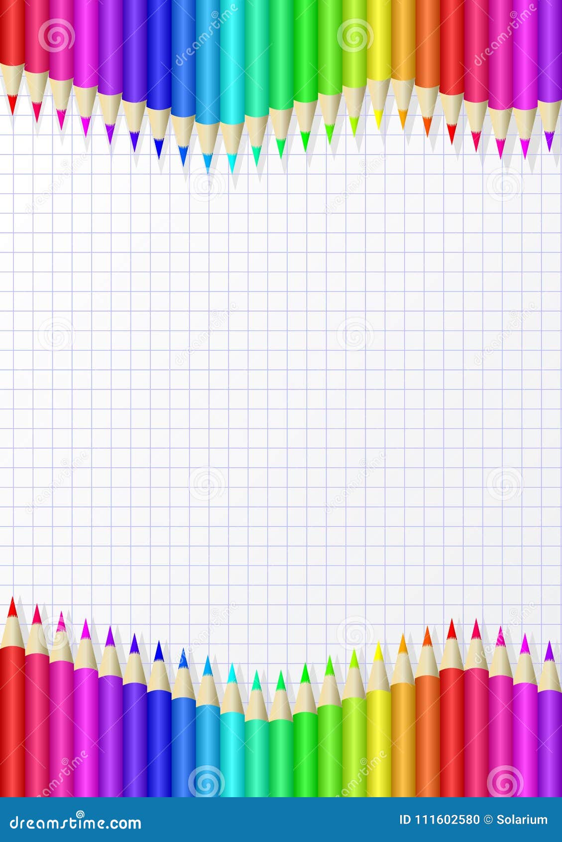 Crayons stock vector. Illustration of education, colorful - 111602580