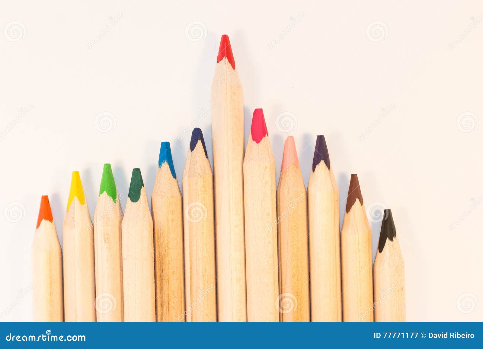 Crayons graph stock image. Image of crayons, group, pencils - 77771177