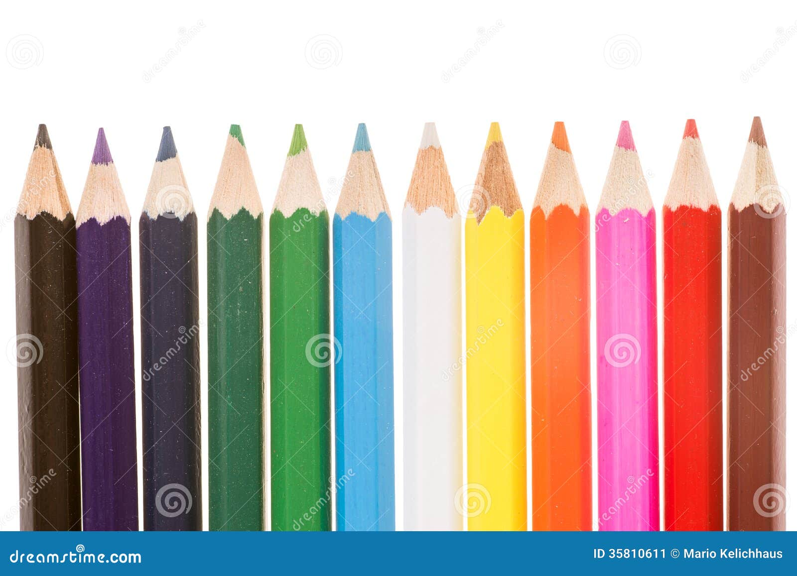 Crayons stock image. Image of artist, pencils, colorful - 35810611