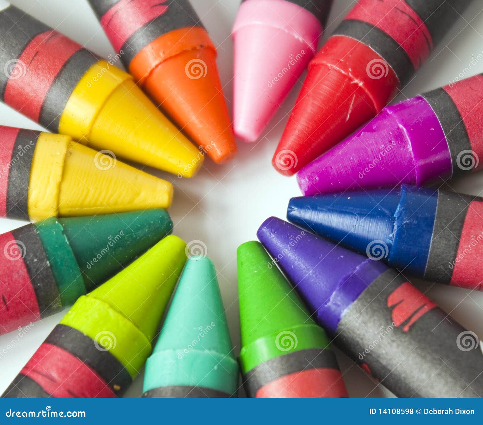 Crayons in Multicolors stock photo. Image of color, colors - 14108598