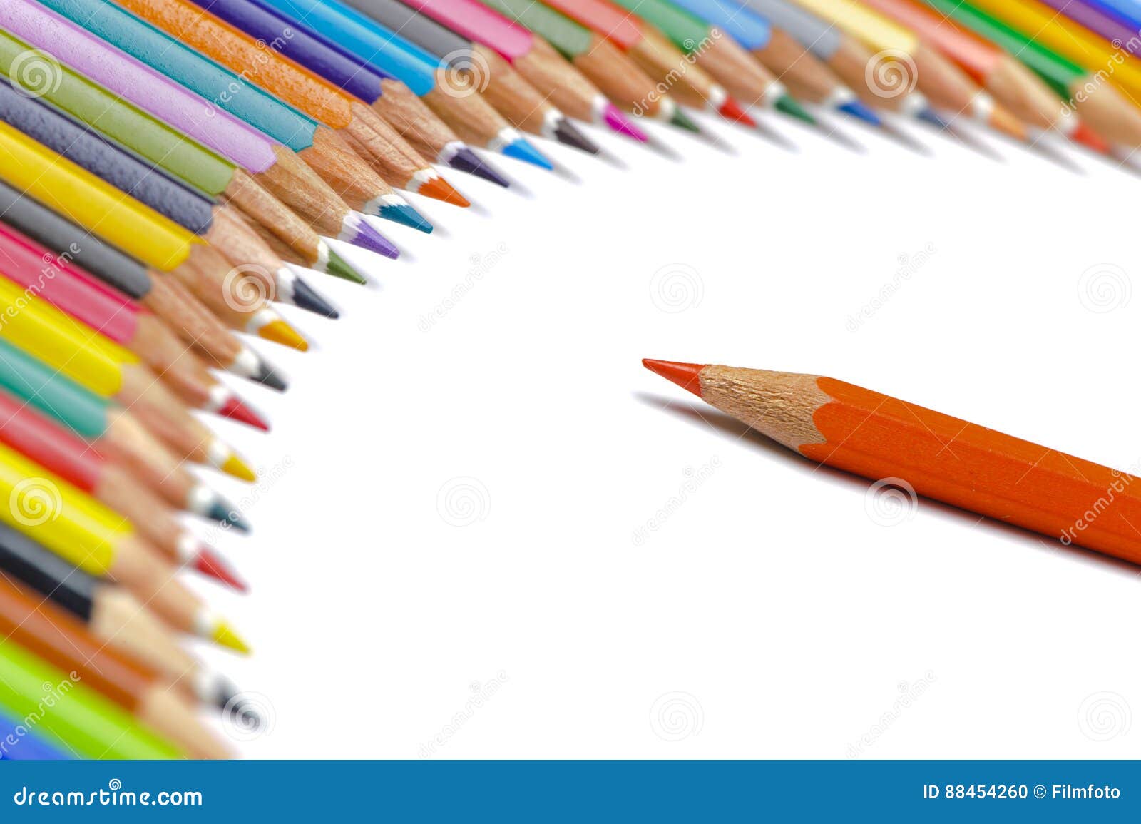 Team Of Crayons Royalty-Free Stock Photo | CartoonDealer.com #53925