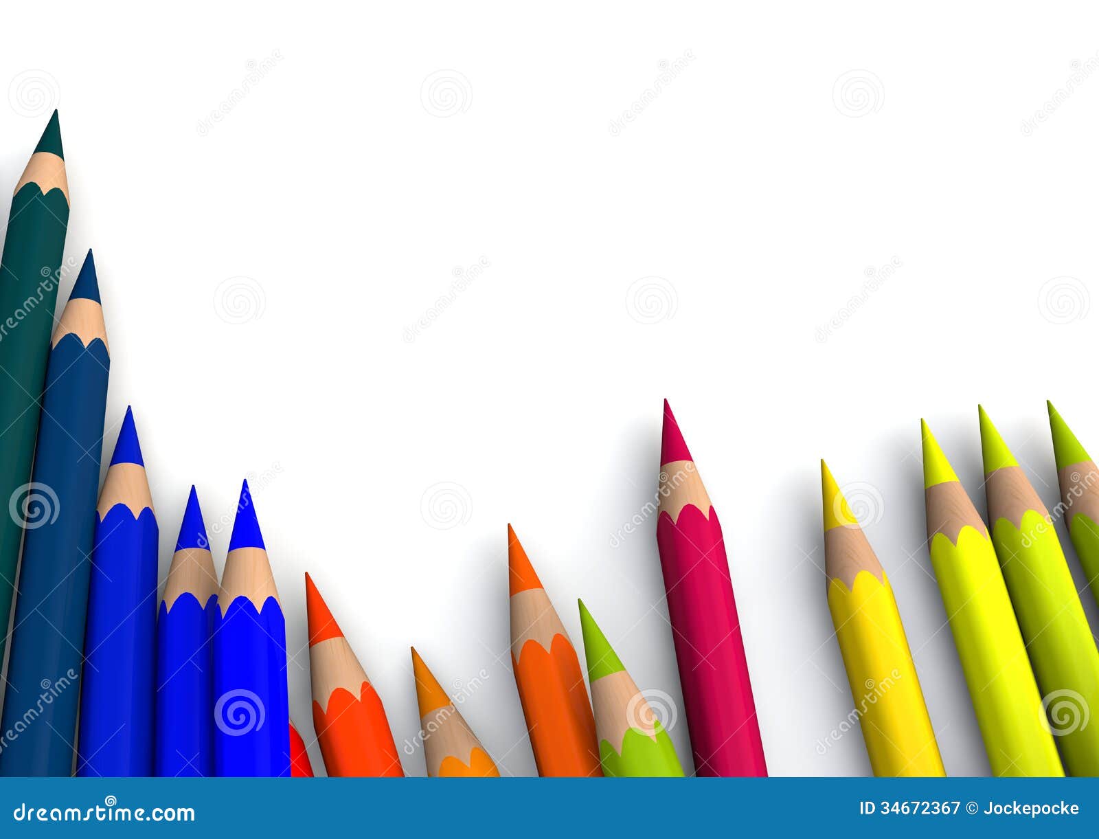 Crayons stock illustration. Illustration of elementary - 34672367