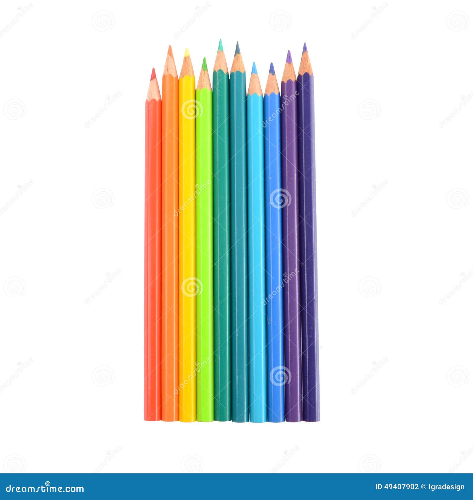 Crayons stock photo. Image of yellow, purple, team, blue - 49407902