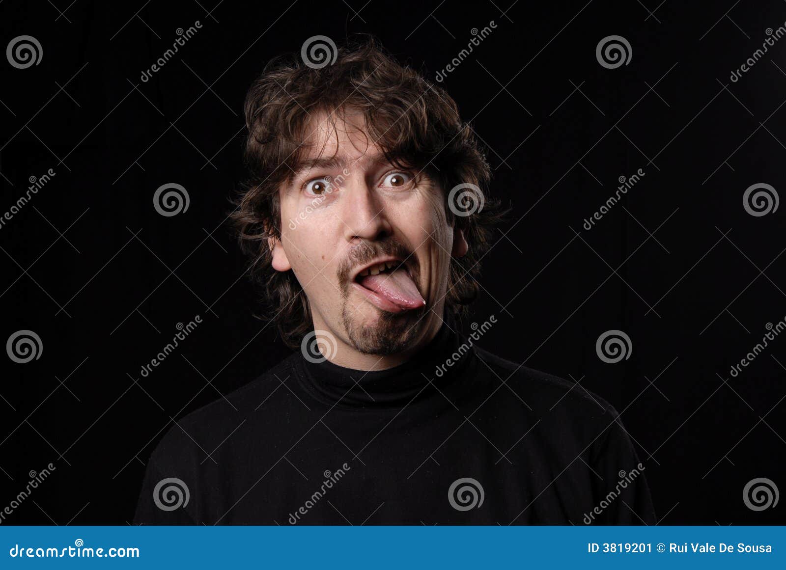 Crazy stock image. Image of male, play, look, black, brown - 3819201
