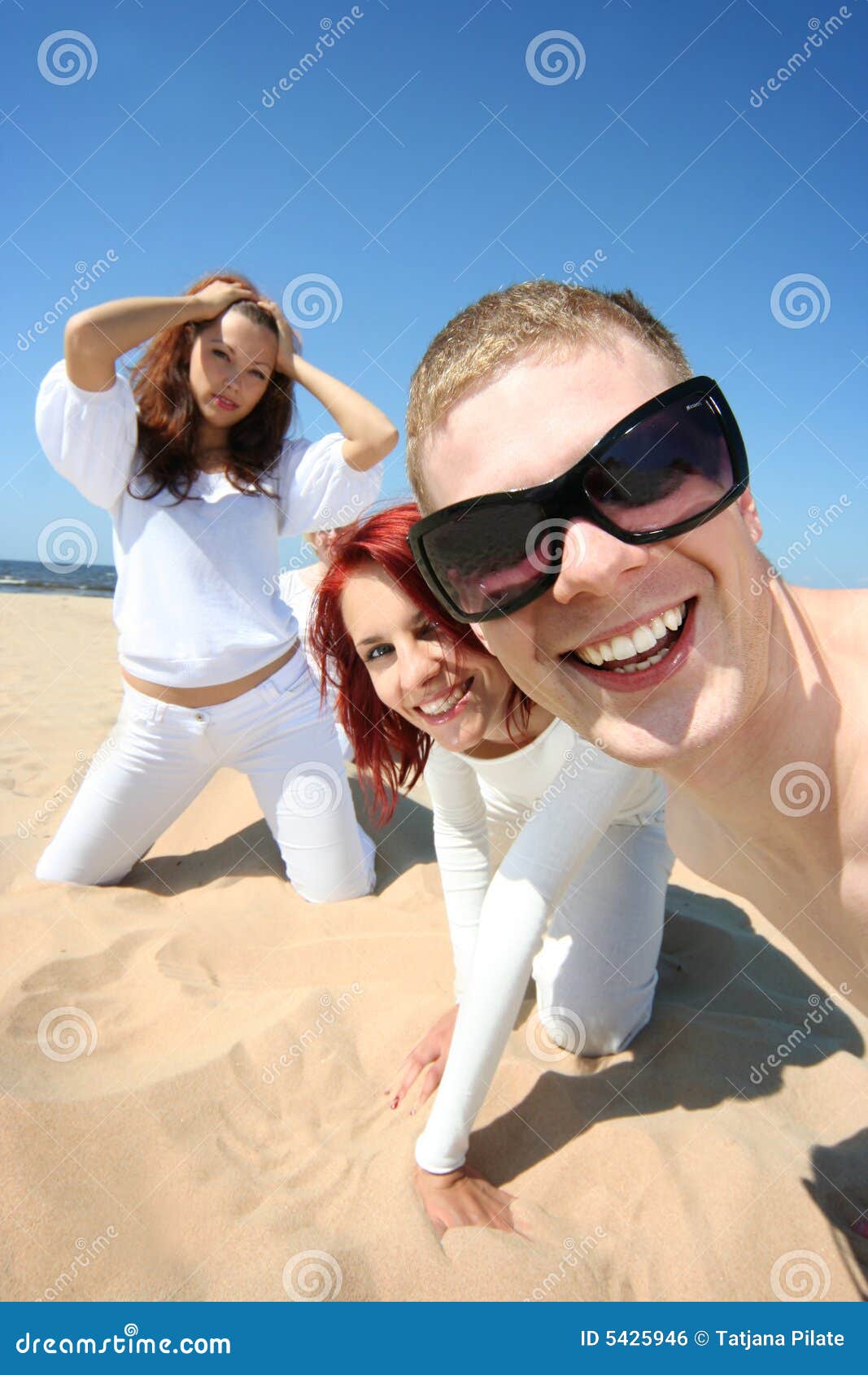 Crazy stock photo. Image of casual, happy, nature, fashion - 5425946
