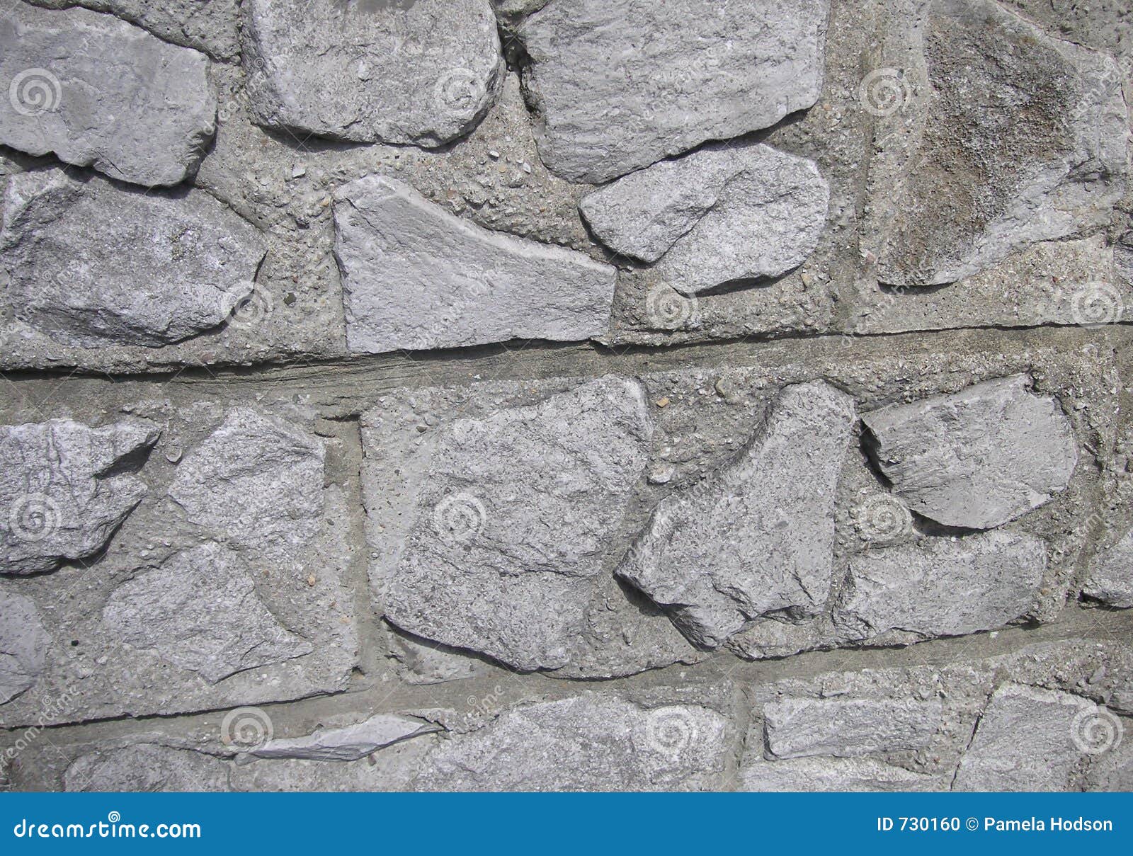 Crazy Block Wall Picture. Image: 730160