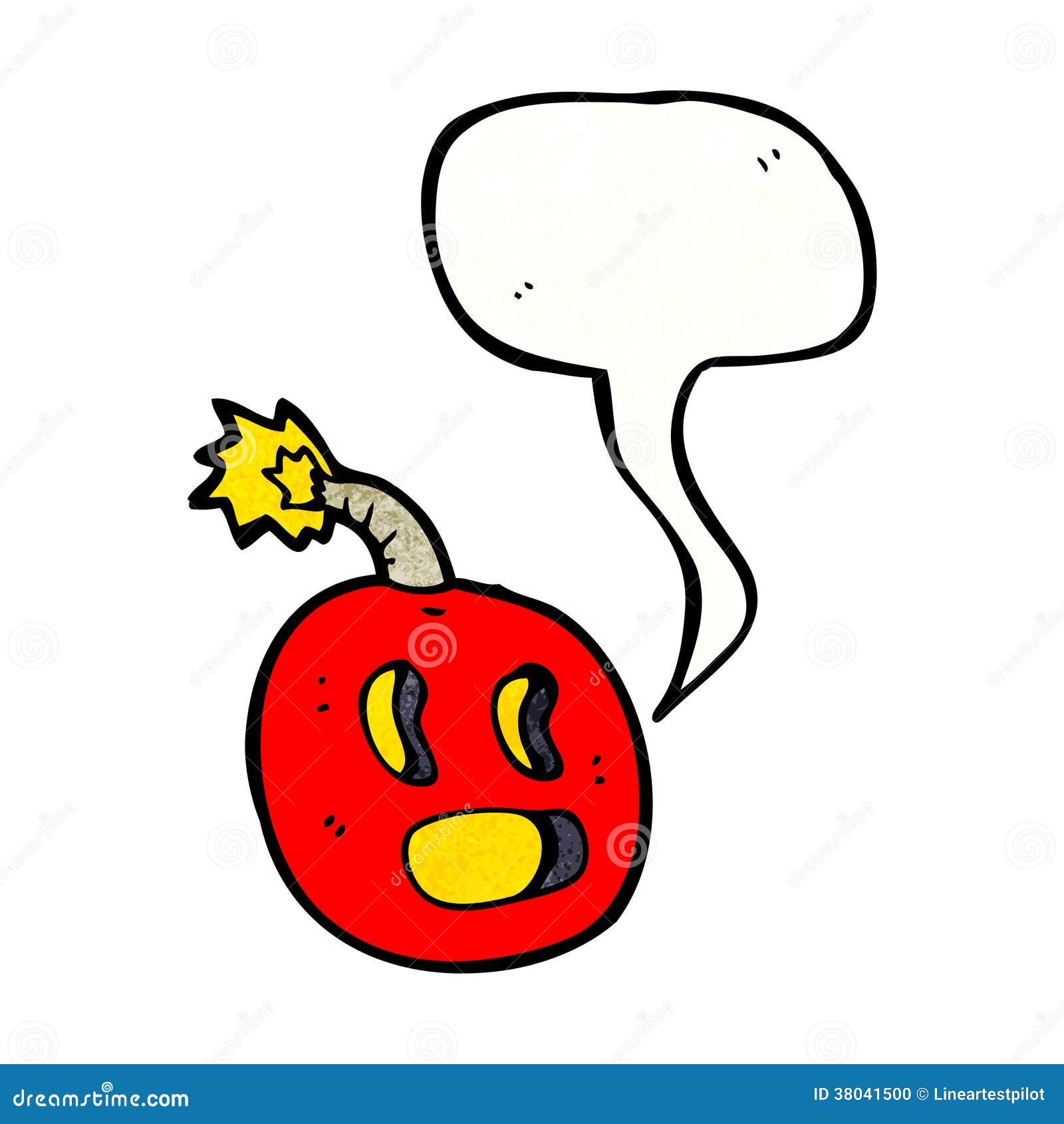 Crazy Bomb with Speech Bubble Stock Vector - Illustration of speech ...