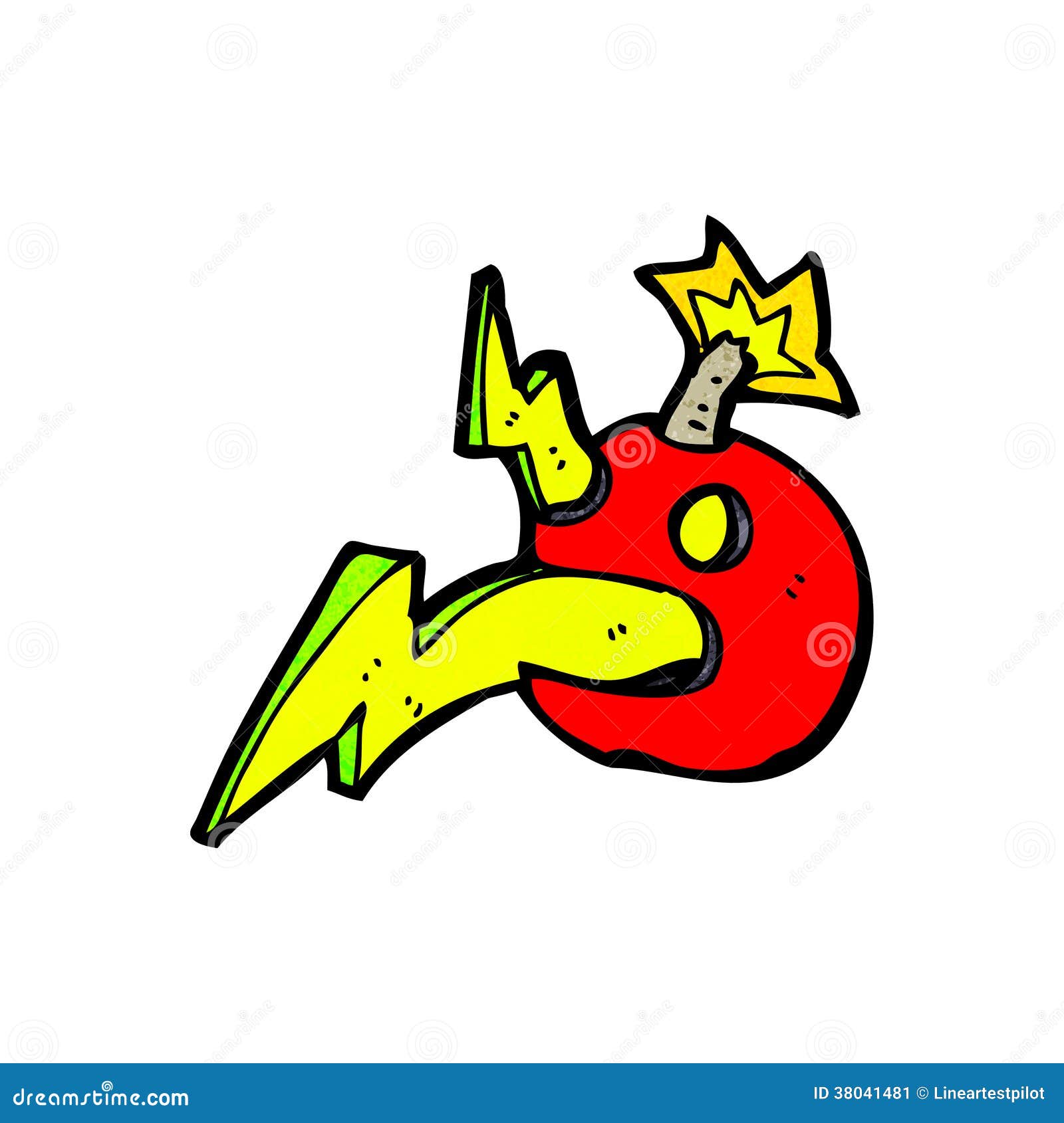 Crazy bomb symbol stock vector. Illustration of stress - 38041481