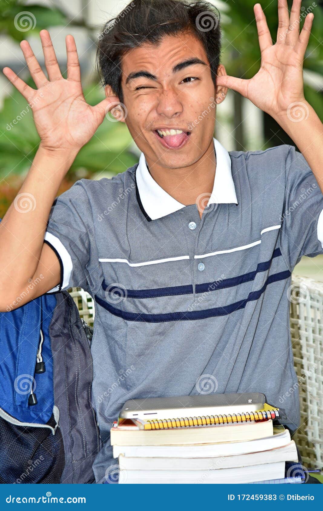 A Crazy Boy Student stock image. Image of males, scholars - 172459383