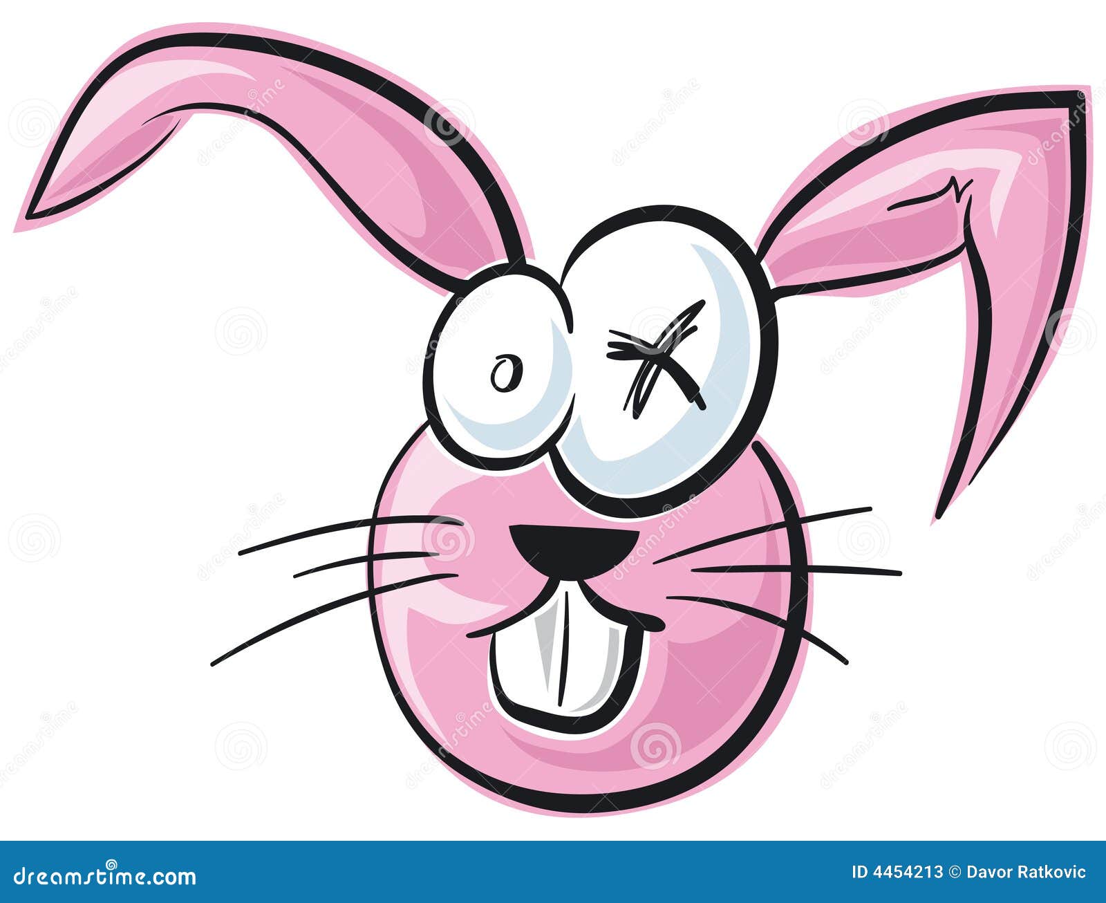 Crazy Bunny Cartoon