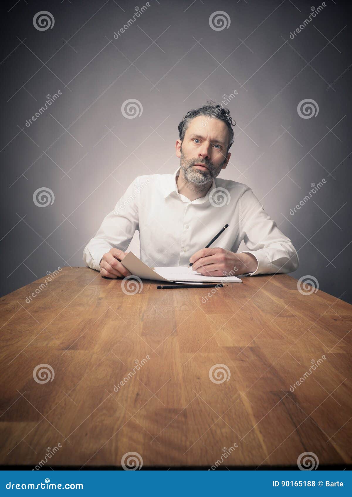Crazy business man at work stock photo. Image of business - 90165188