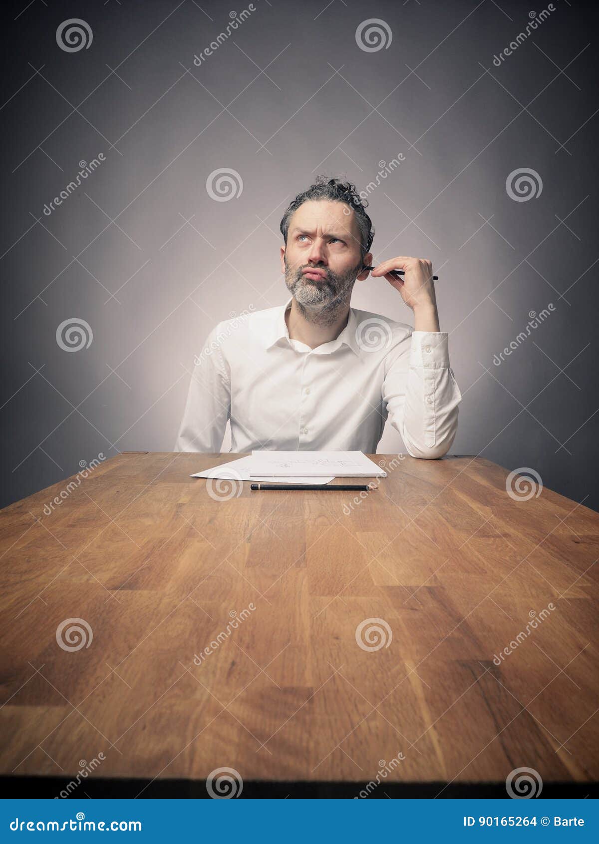 Crazy business man at work stock photo. Image of adult - 90165264