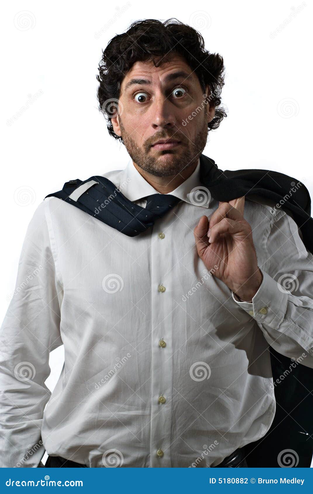 Crazy businessman stock photo. Image of caucasian, male - 5180882