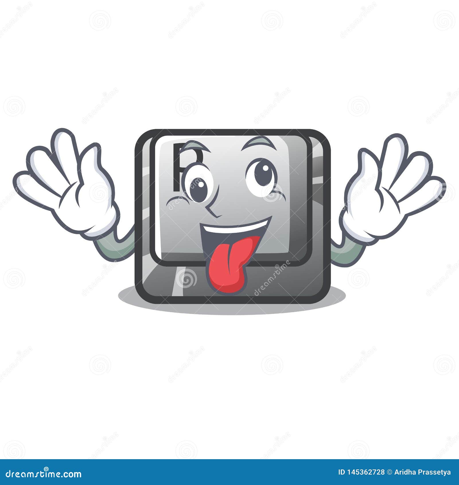 Crazy Button P on a Game Cartoon Stock Vector - Illustration of connect ...