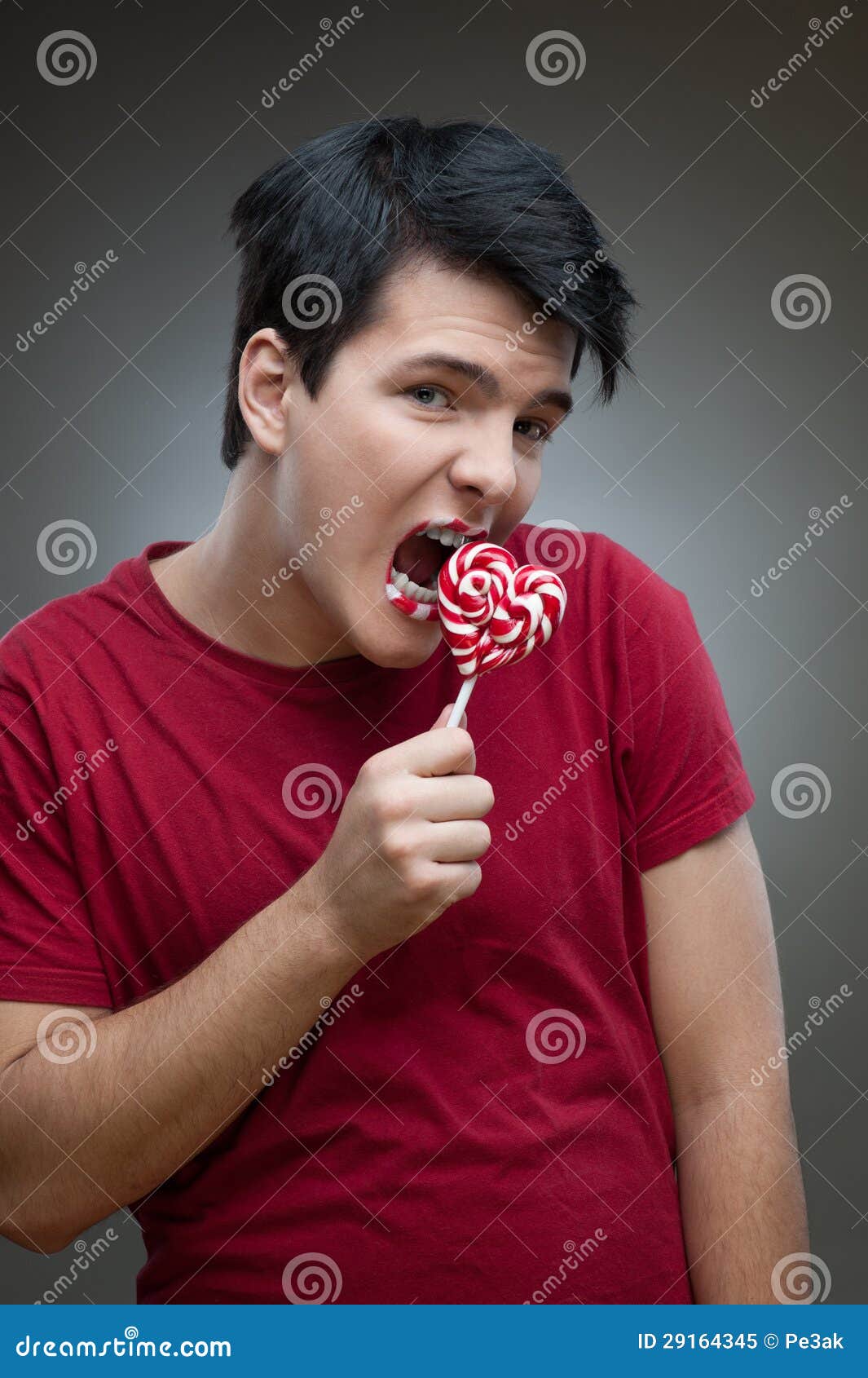Crazy candy man stock image. Image of valentines, holding - 29164345