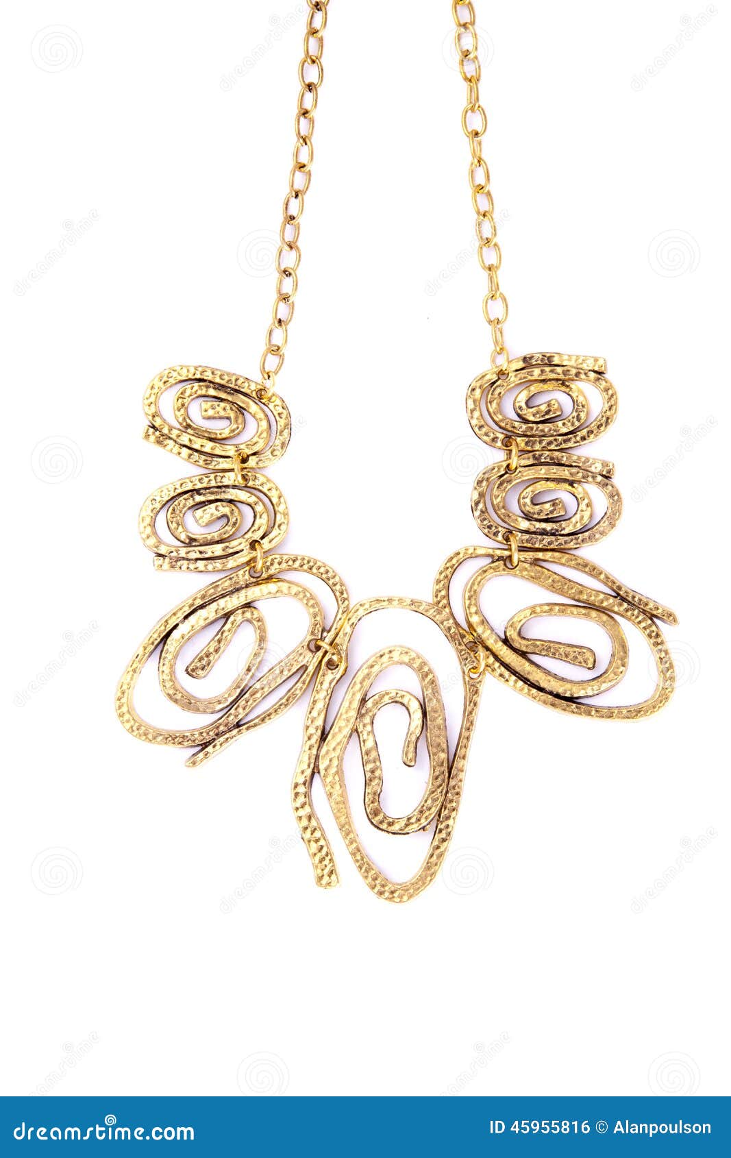 Crazy circles necklace stock photo. Image of decorate - 45955816