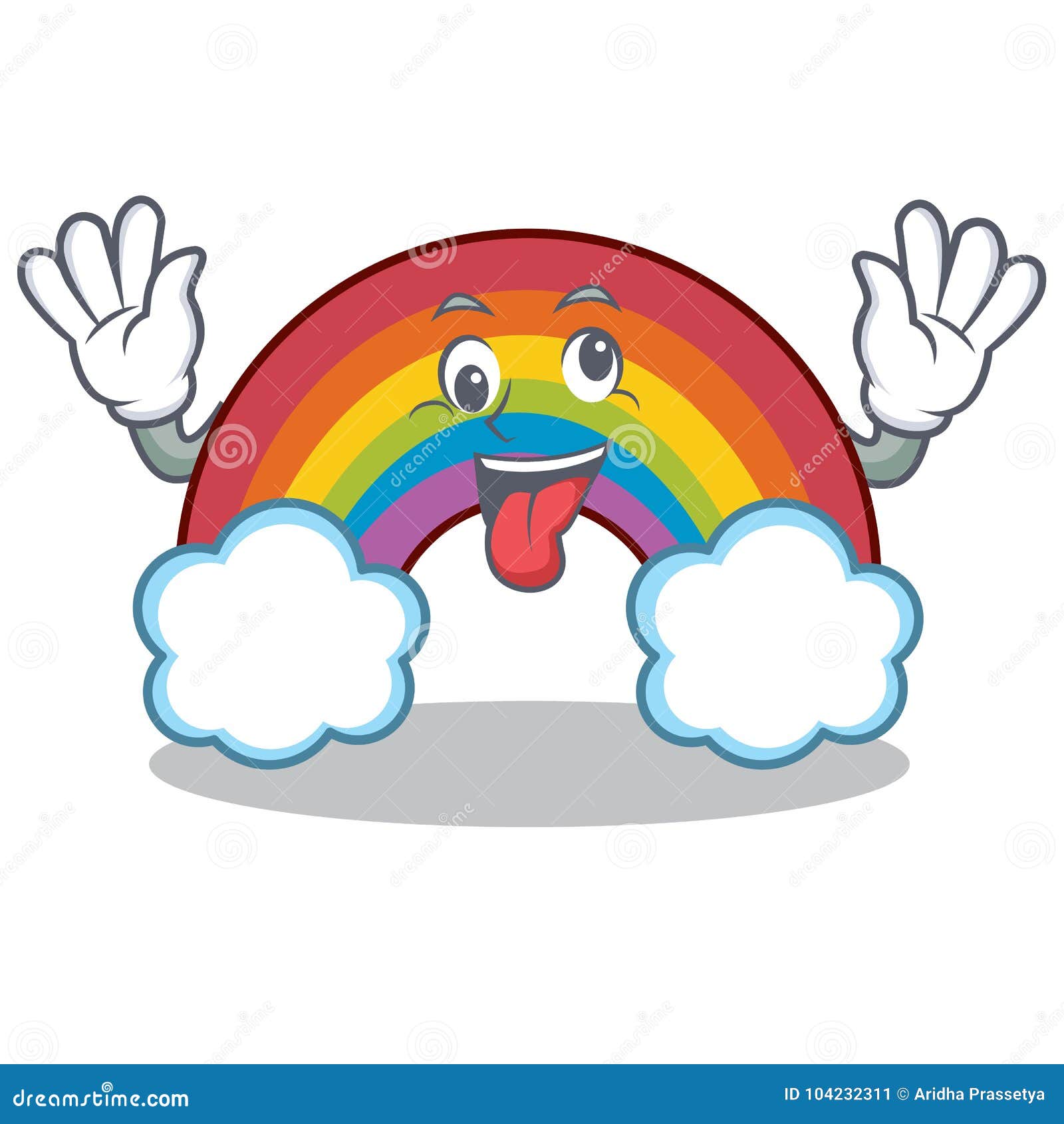 Crazed 6: Rainbow Haze Royalty-Free Stock Photography | CartoonDealer ...