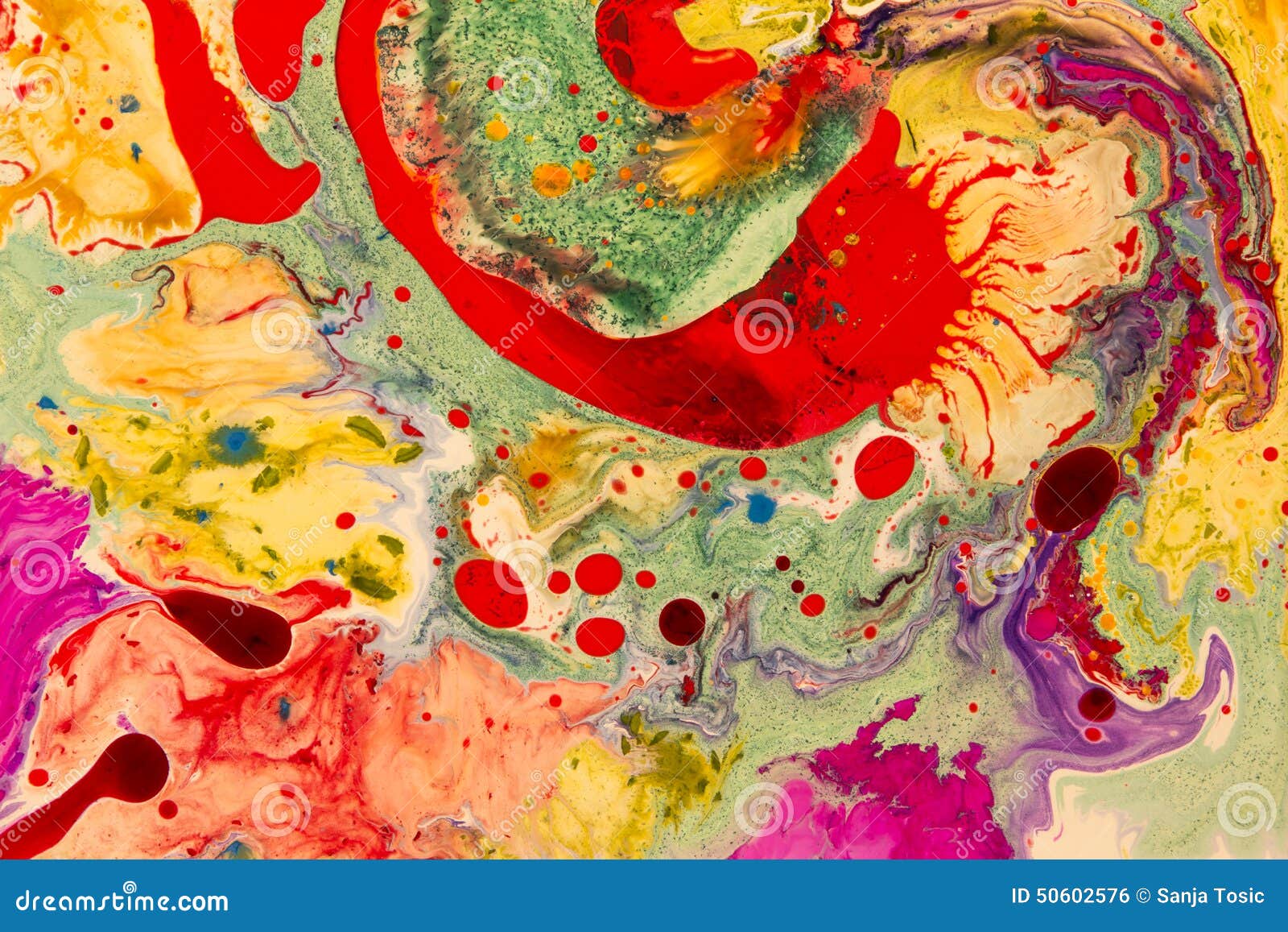 Crazy Colors. Shapes and Forms. Liquid Art. Stock Photo - Image of ...