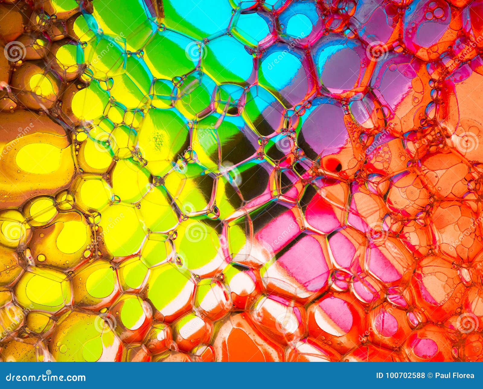 Crazy colourful bubbles stock photo. Image of curves - 100702588