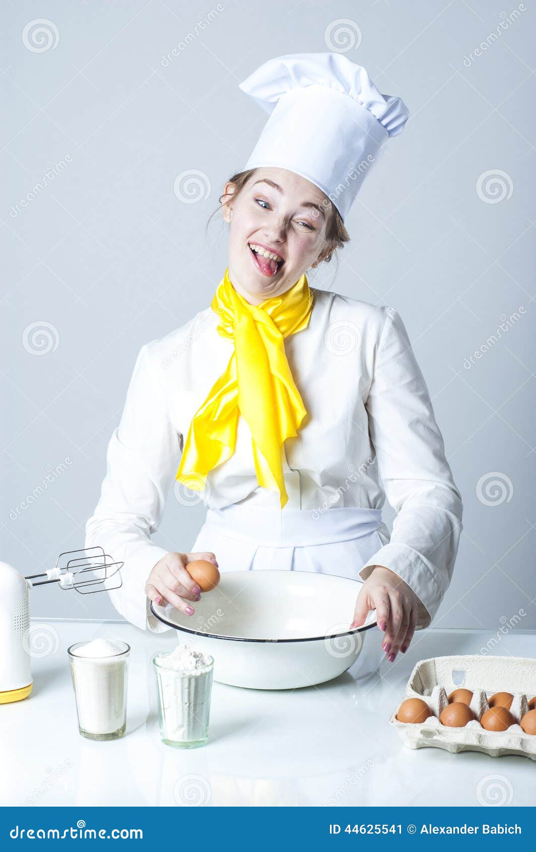 Crazy cook stock image. Image of people, madman, dining - 44625541