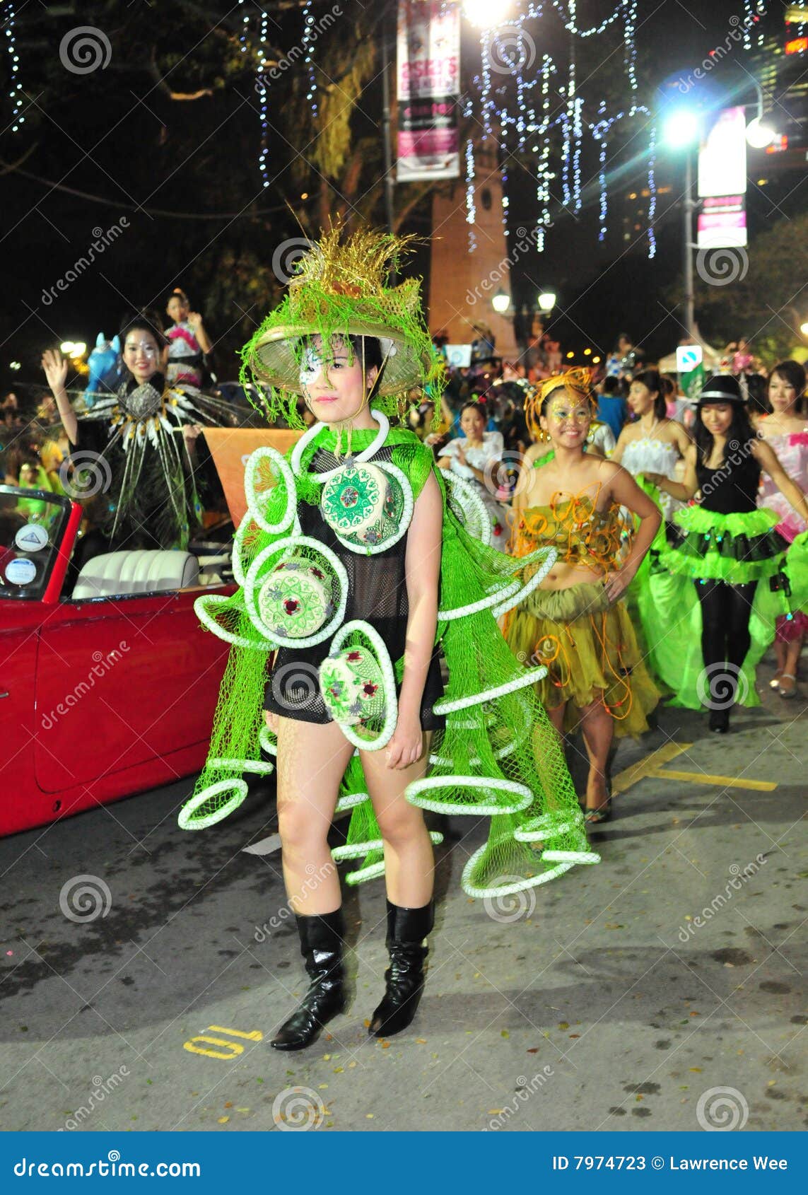 Crazy Creations on Parade editorial stock photo. Image of head - 7974723