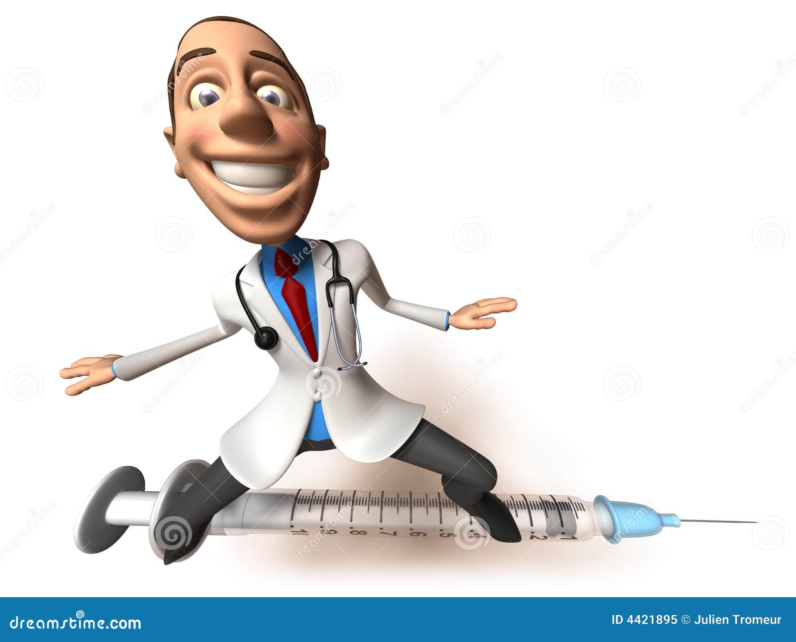 Crazy doctor stock illustration. Illustration of male - 4421895