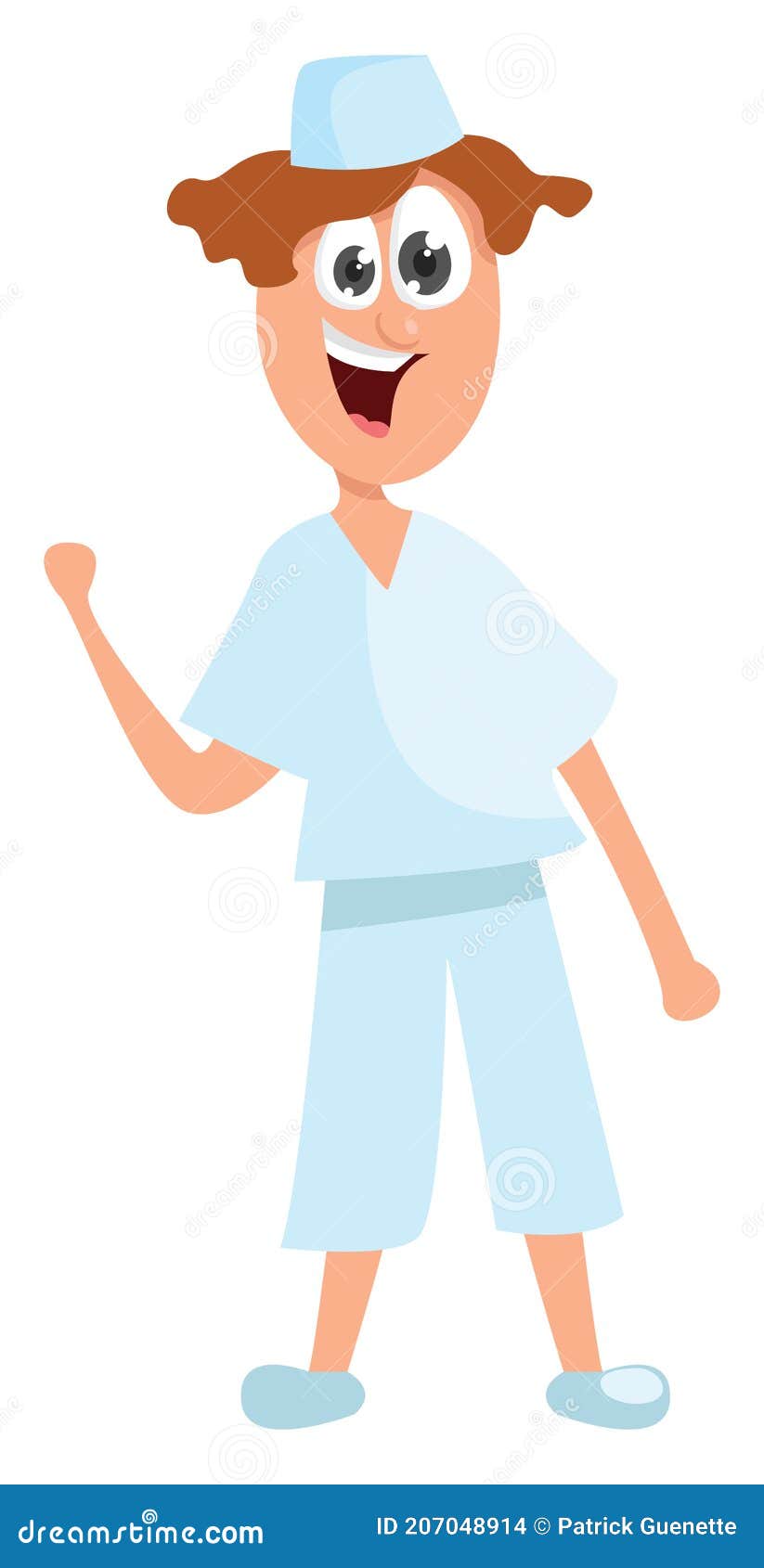 Crazy Doctor, Illustration, Vector Stock Vector - Illustration of smile ...