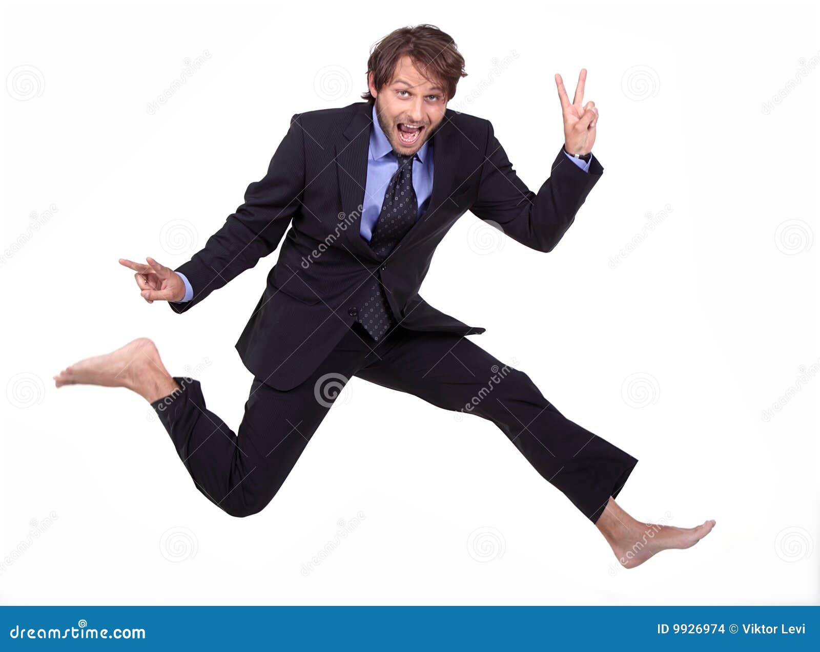 Crazy dude stock photo. Image of young, ecstatic, isolated - 9926974