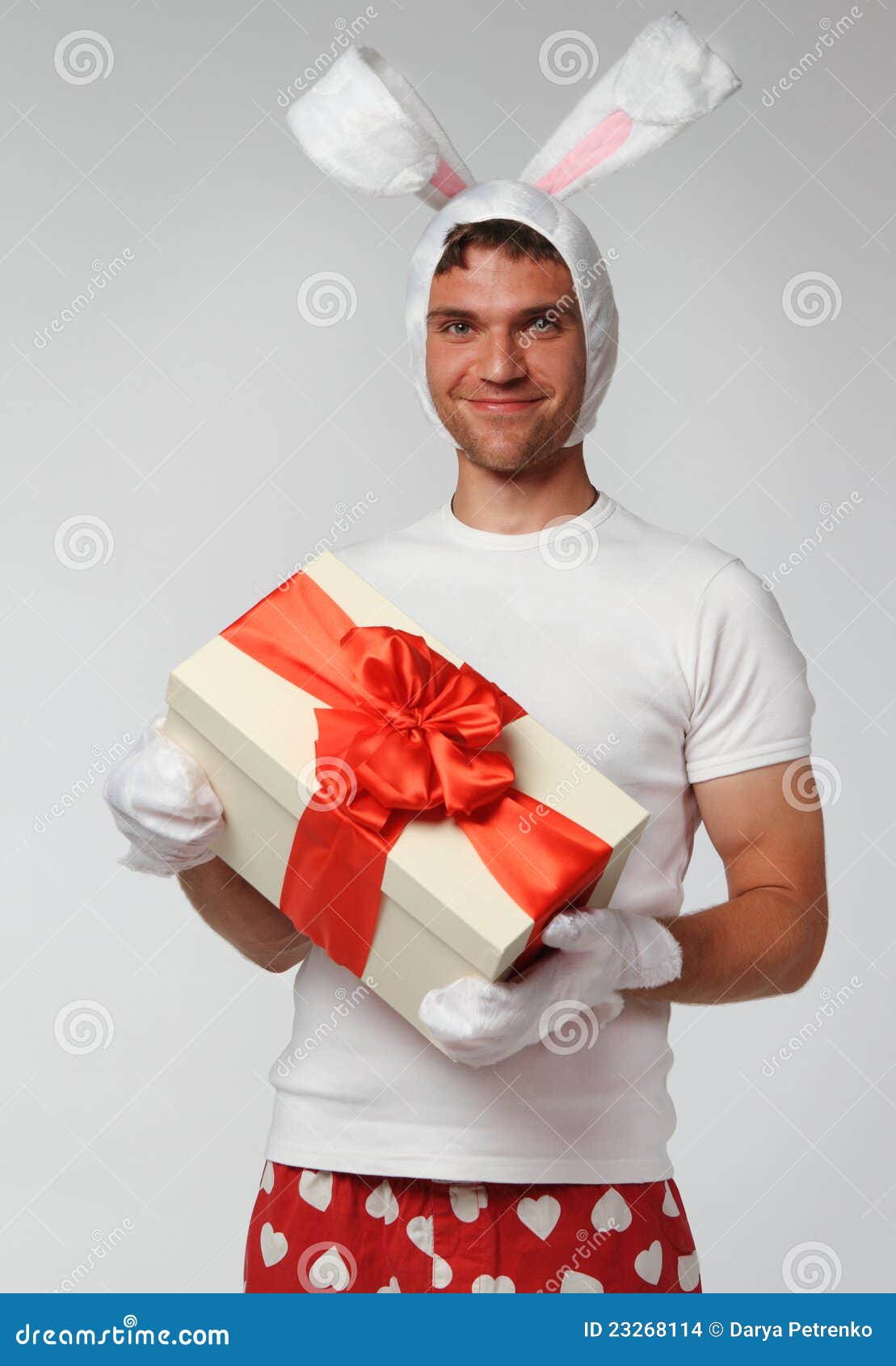 Crazy easter rabbit stock photo. Image of crazy, action - 23268114