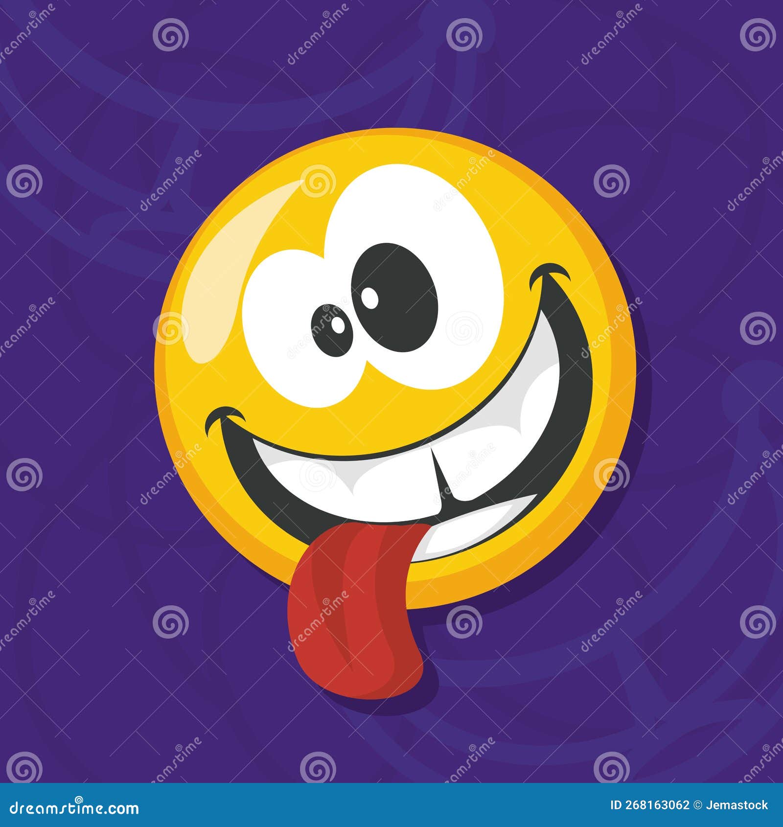 Crazy Smiley Face Clip Art