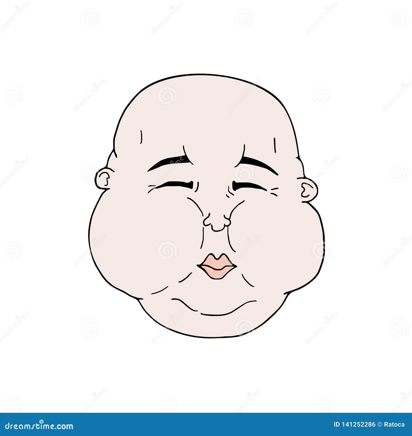 Crazy expression draw stock vector. Illustration of design - 141252286