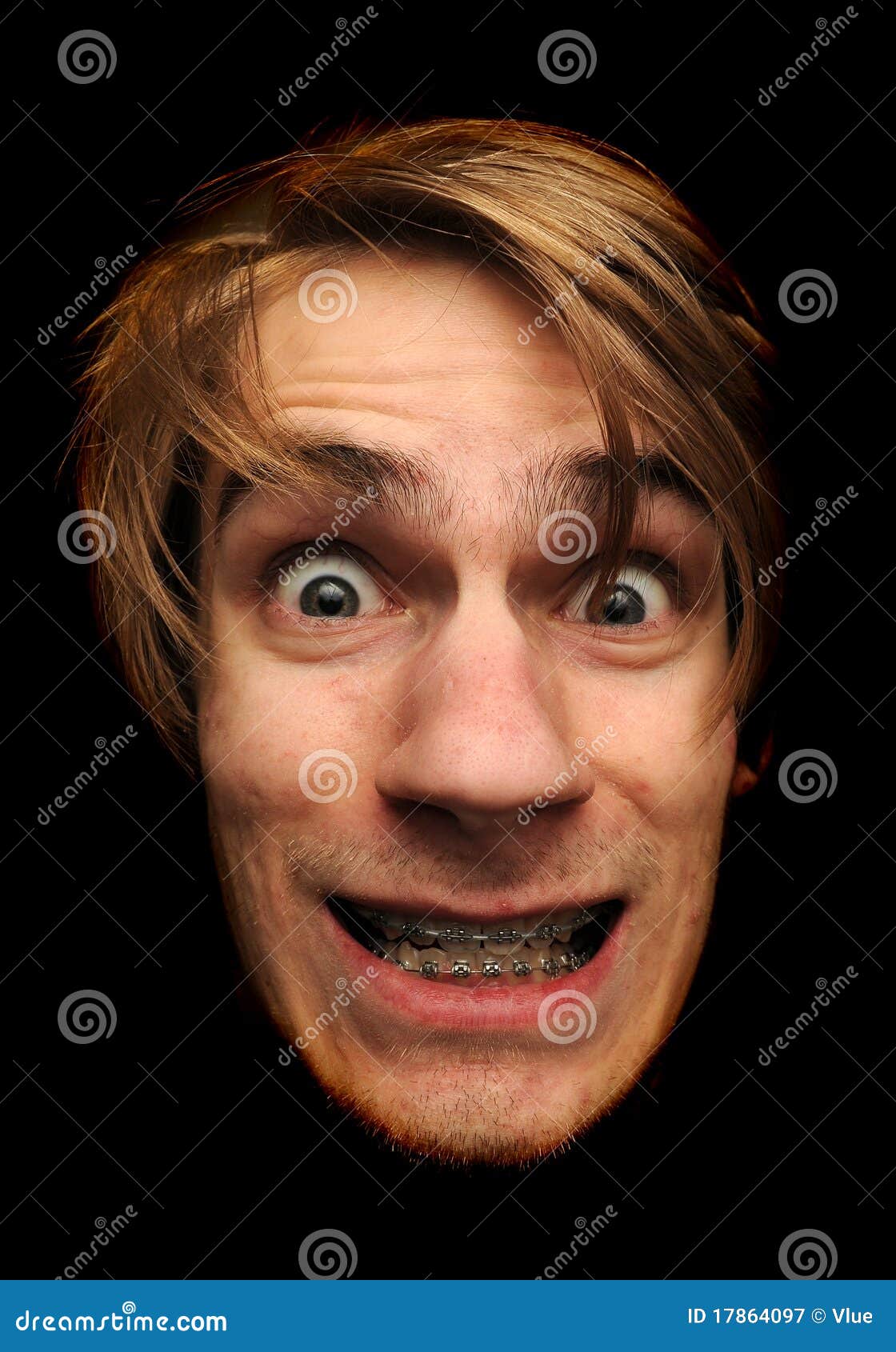 Crazy Face stock image. Image of eyes, close, single - 17864097