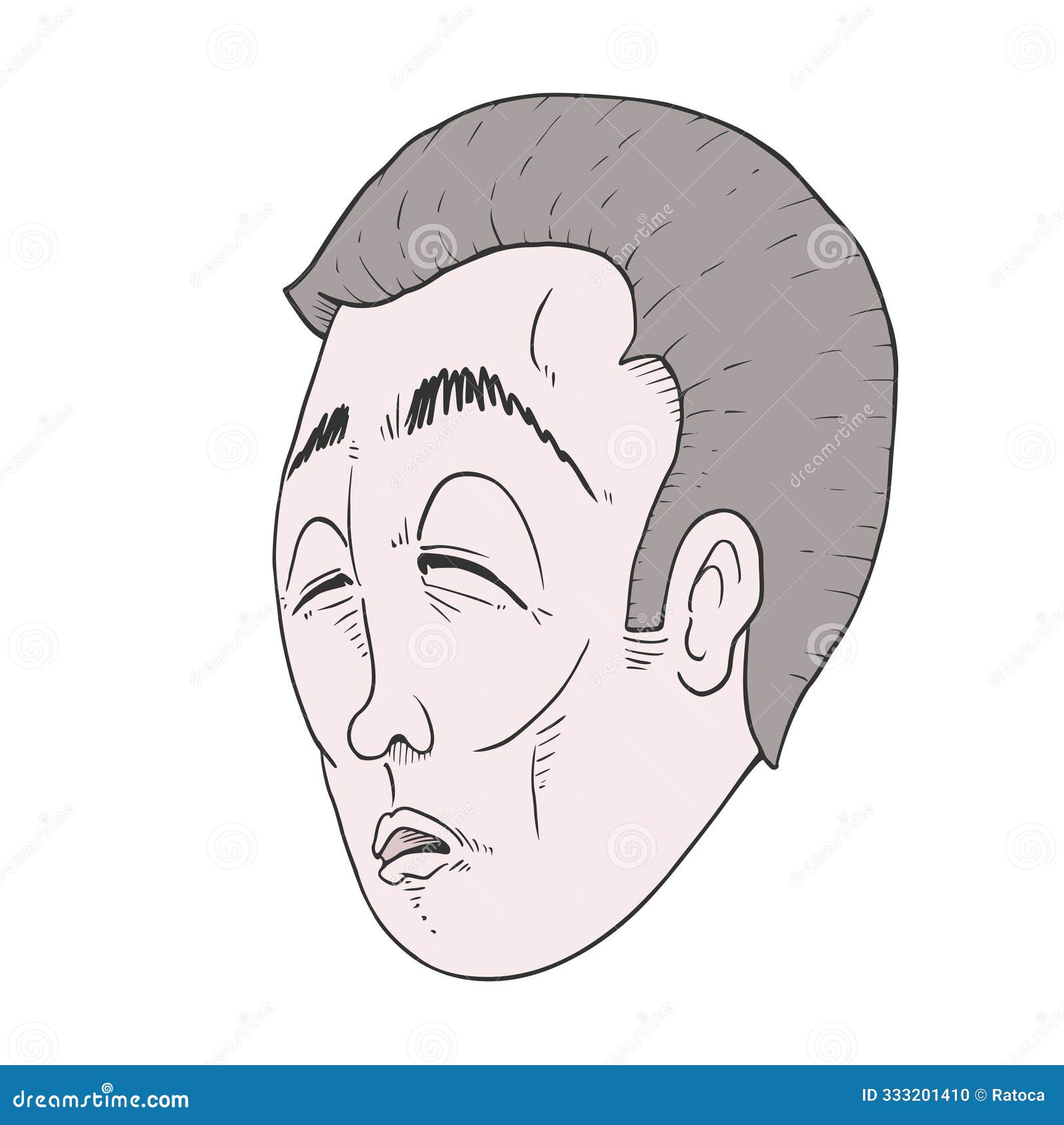 Crazy face draw stock vector. Illustration of funny - 333201410