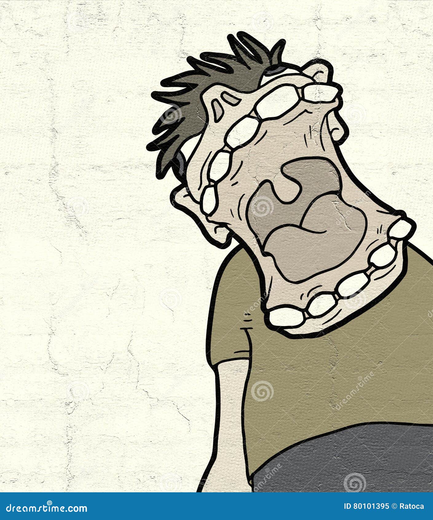 Crazy face stock illustration. Illustration of emoticon - 80101395