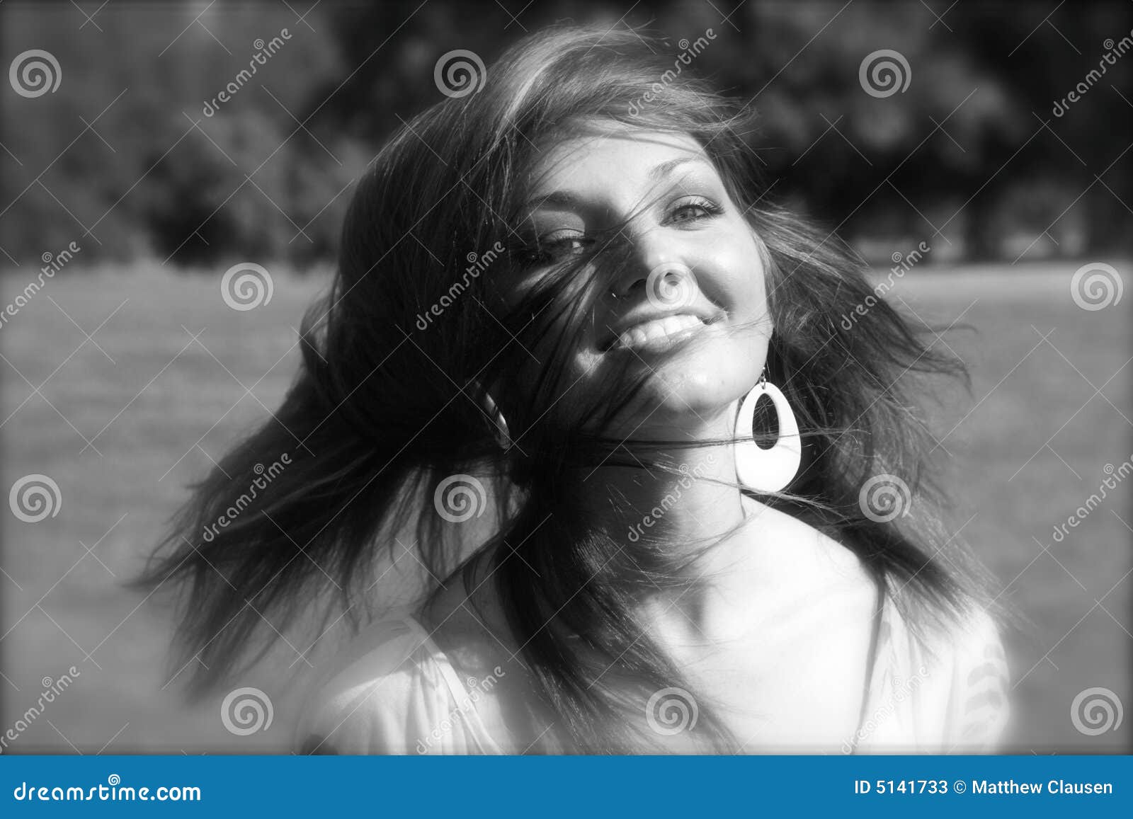 Crazy Hair stock image. Image of features, bizarre, female - 5141733