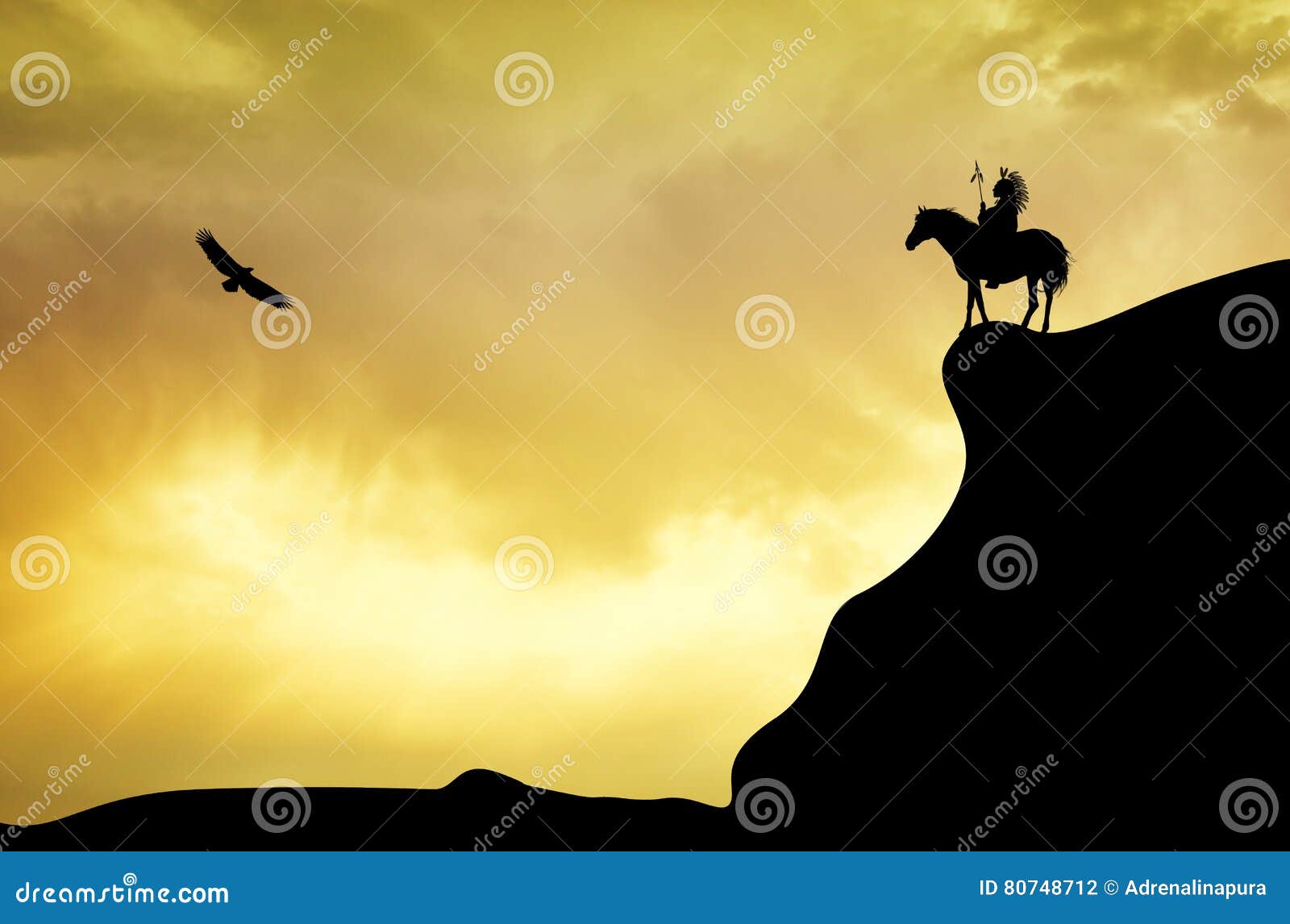 Crazy horse on rope stock illustration. Illustration of nature - 80748712