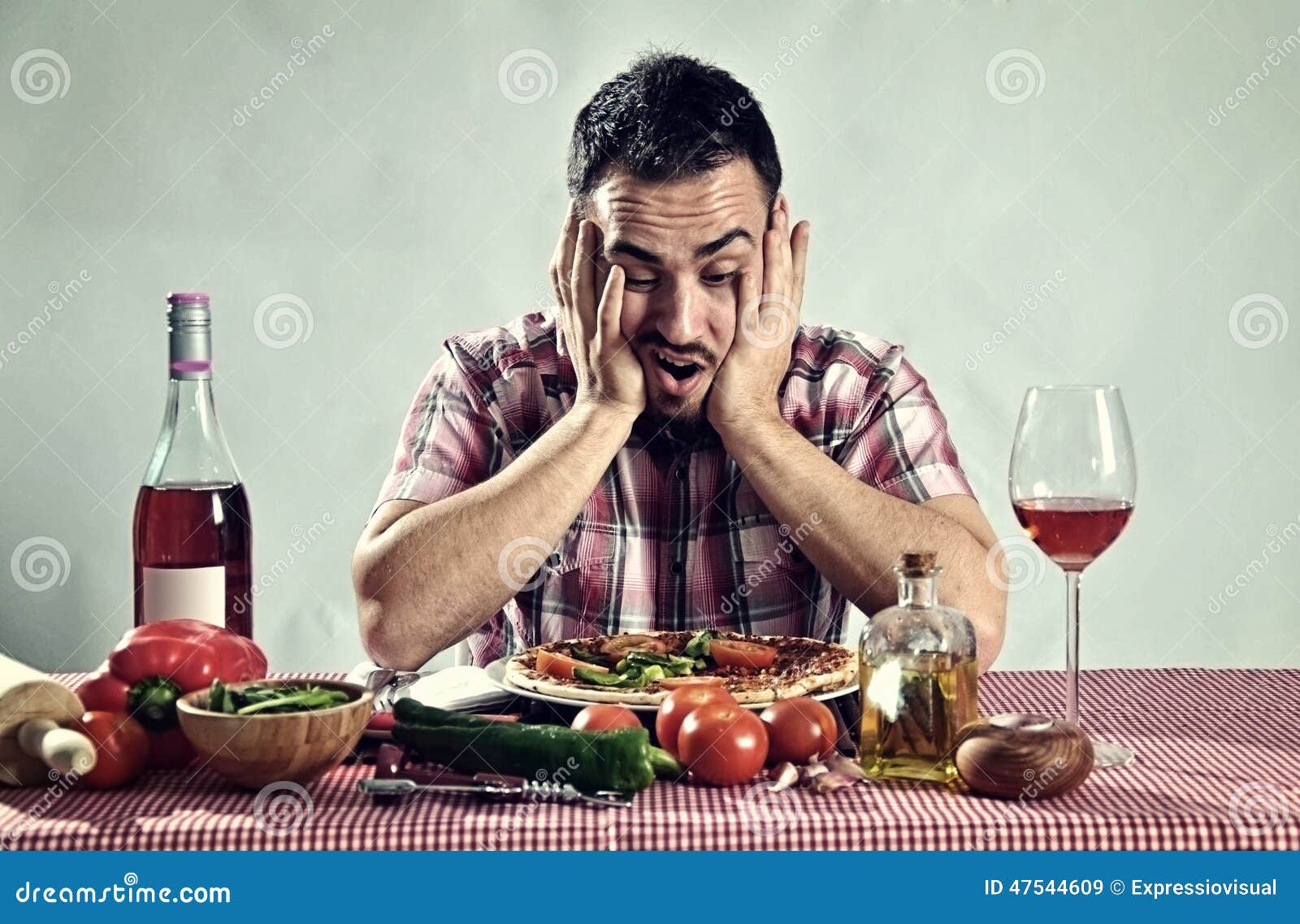 Crazy Hungry Boy Eating Double Cheeseburger Opens His Mouth Wide And ...