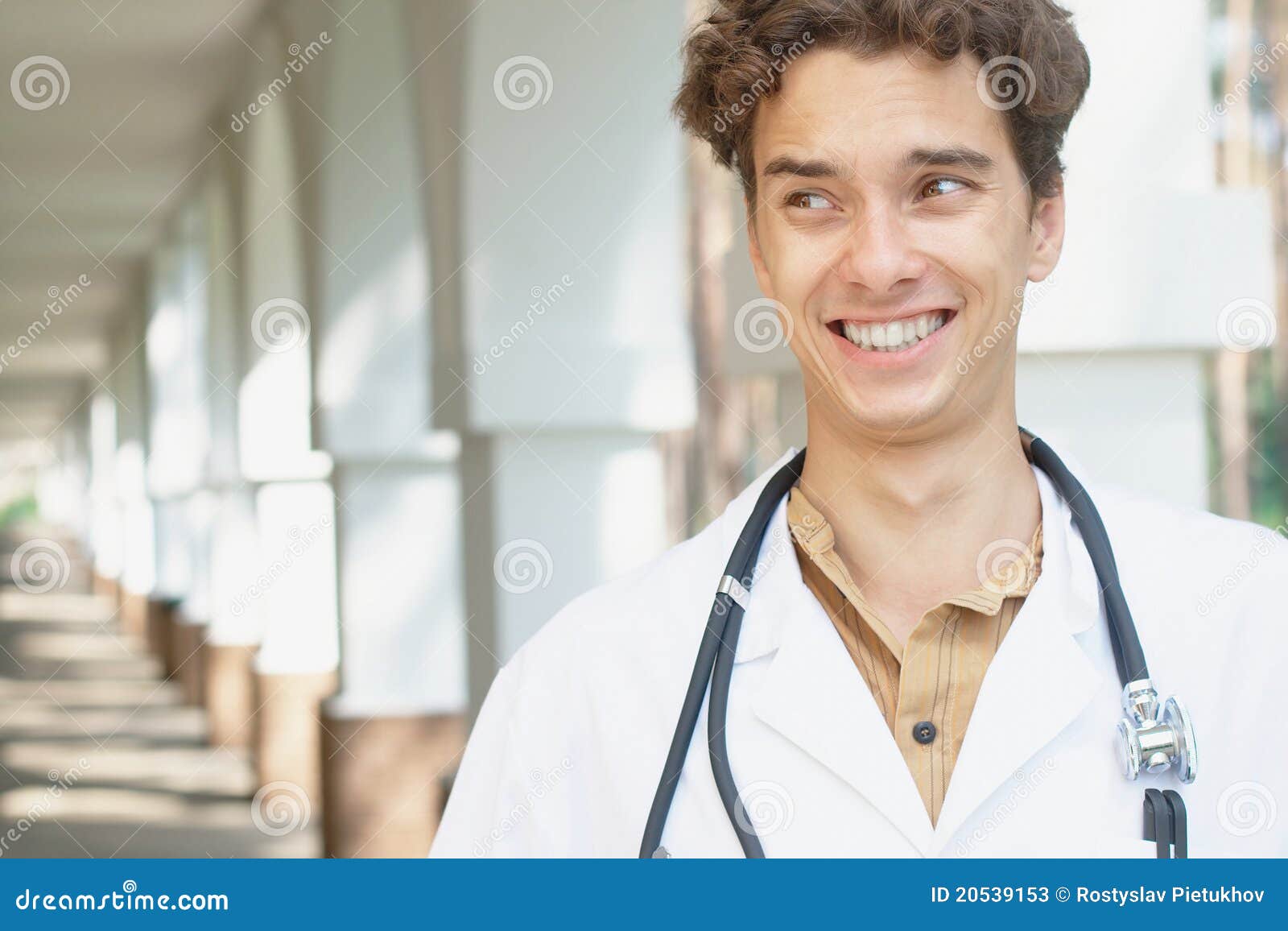 Crazy laughing doctor stock image. Image of healthier - 20539153