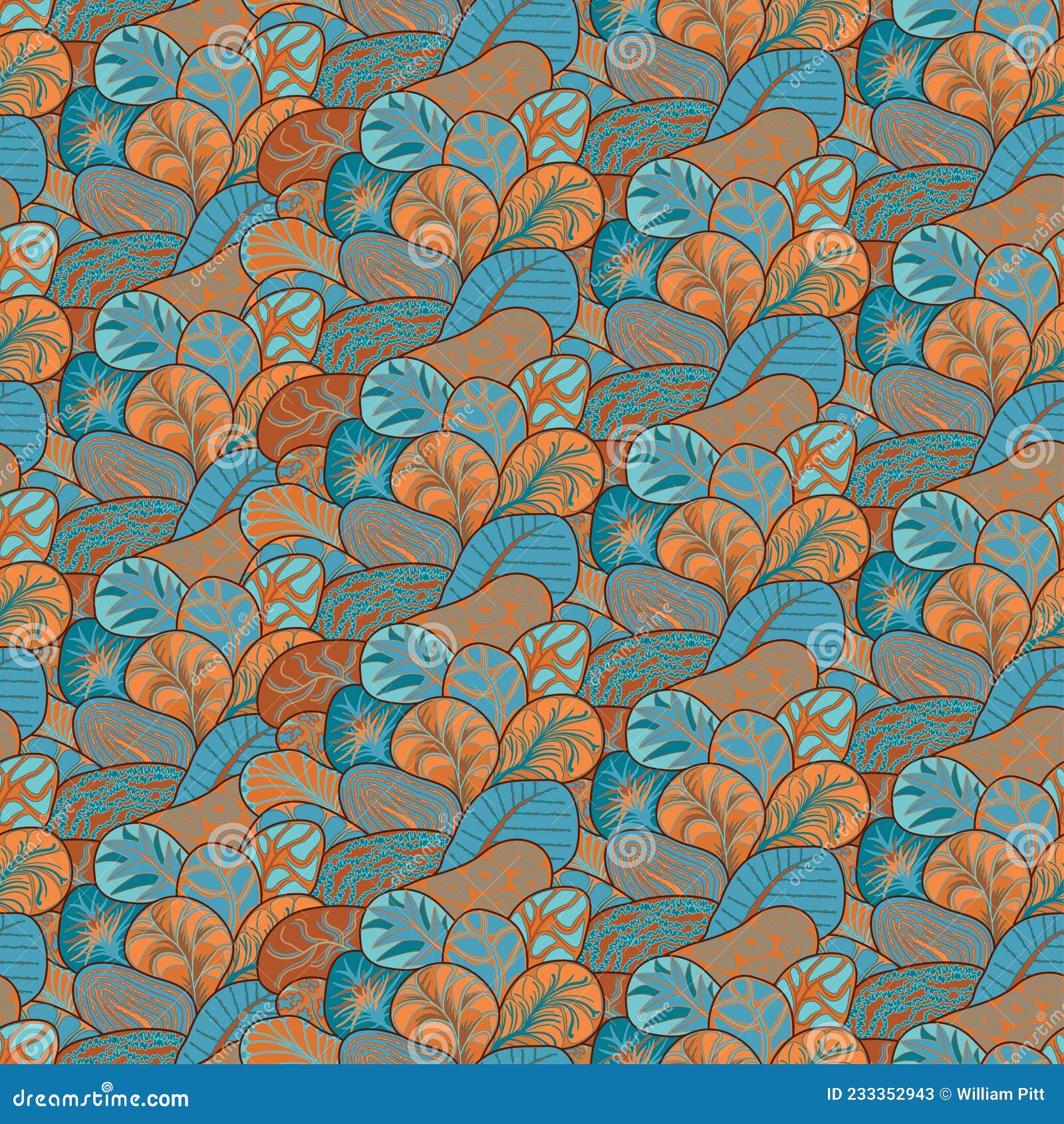 Crazy Leaf Overlap stock vector. Illustration of shape - 233352943