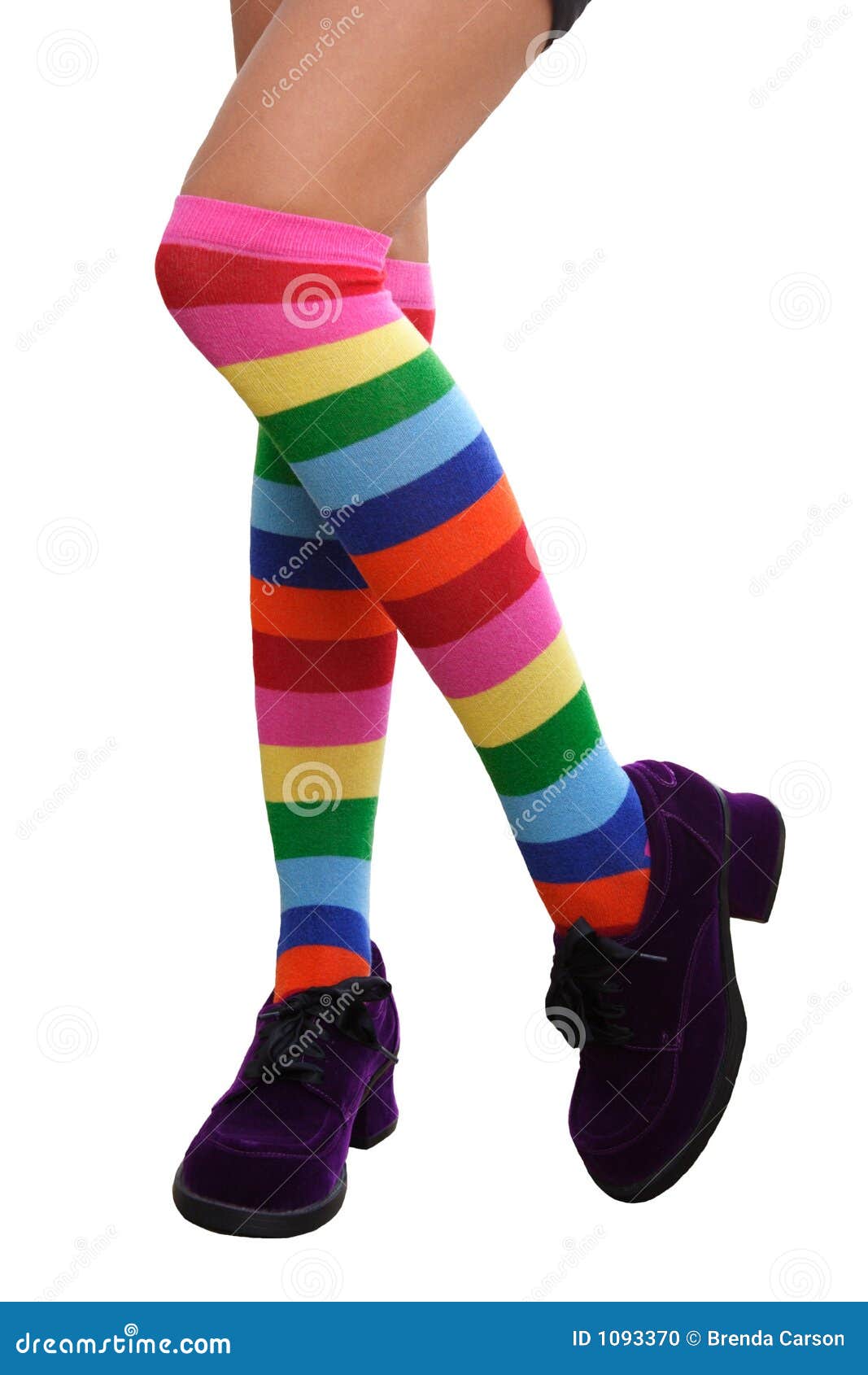 Crazy Legs stock photo. Image of bold, feet, colors, isolation - 1093370