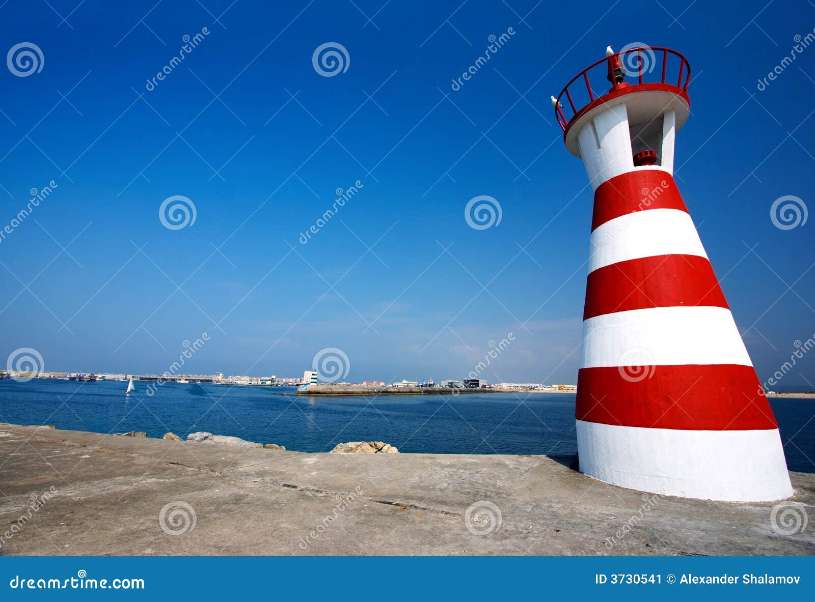 Crazy lighthouse stock image. Image of light, beacon, tower - 3730541